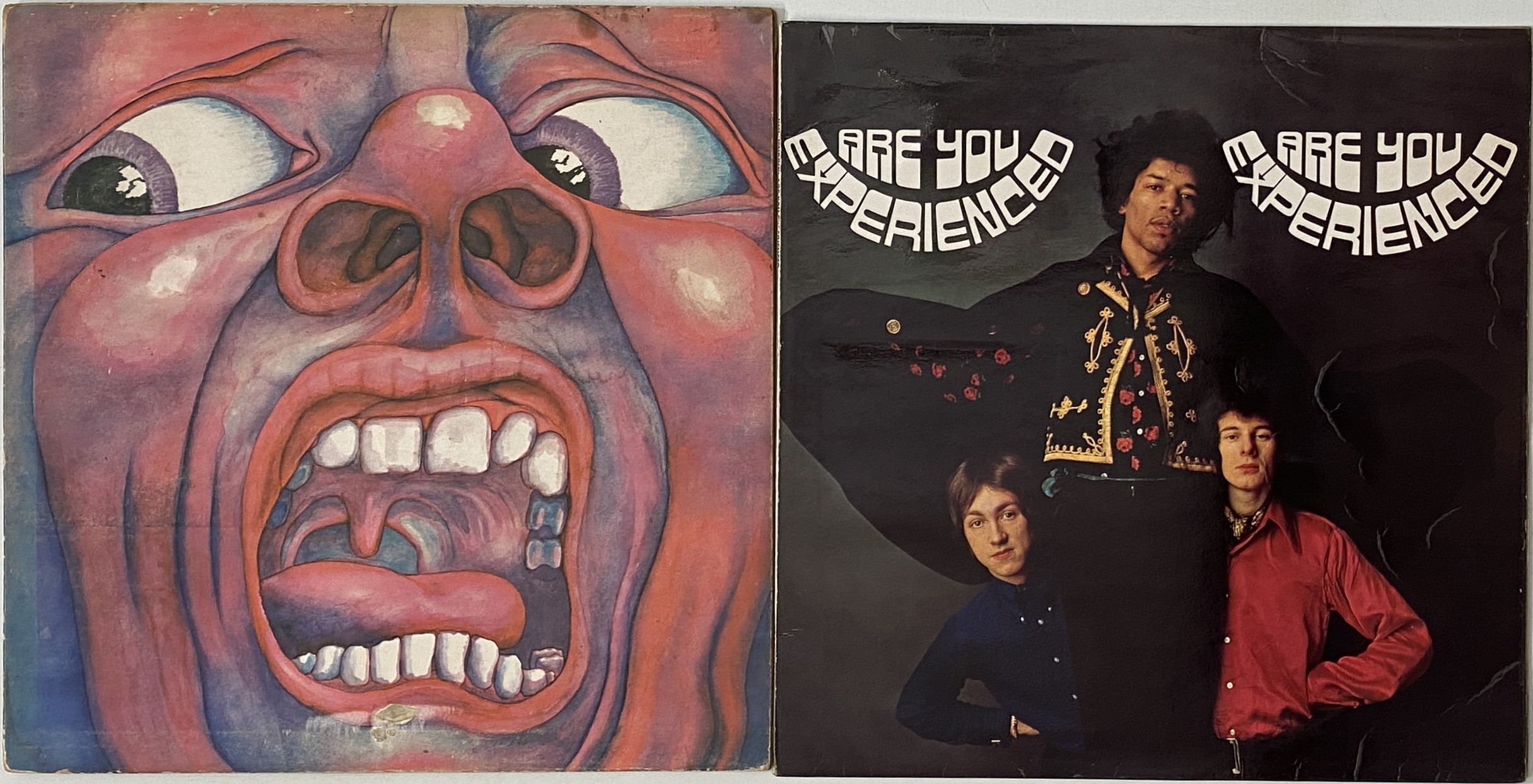 Lot 678 - JIMI HENDRIX/ KING CRIMSON - ORIGINAL UK LP