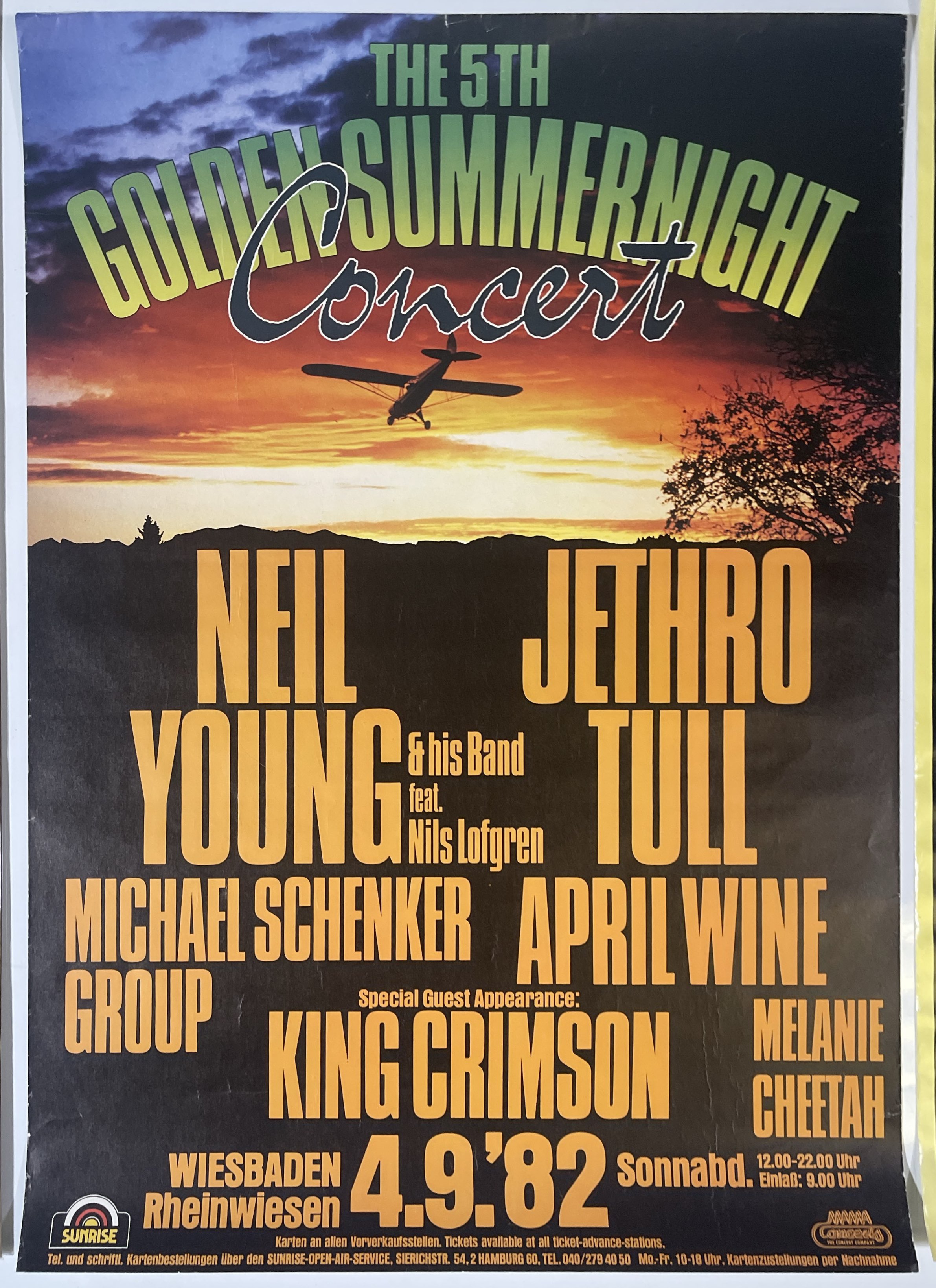 Lot 151 - NEIL YOUNG - POSTER COLLECTION INC US PROMO