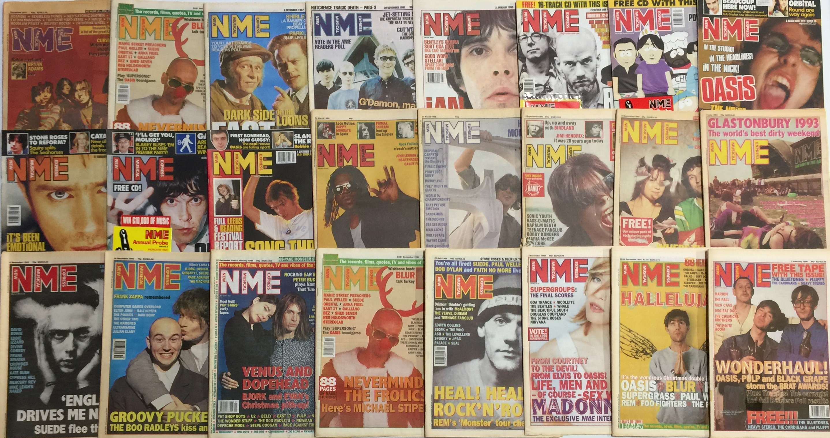 Lot 80 - NME MAGAZINES - 1977-1999