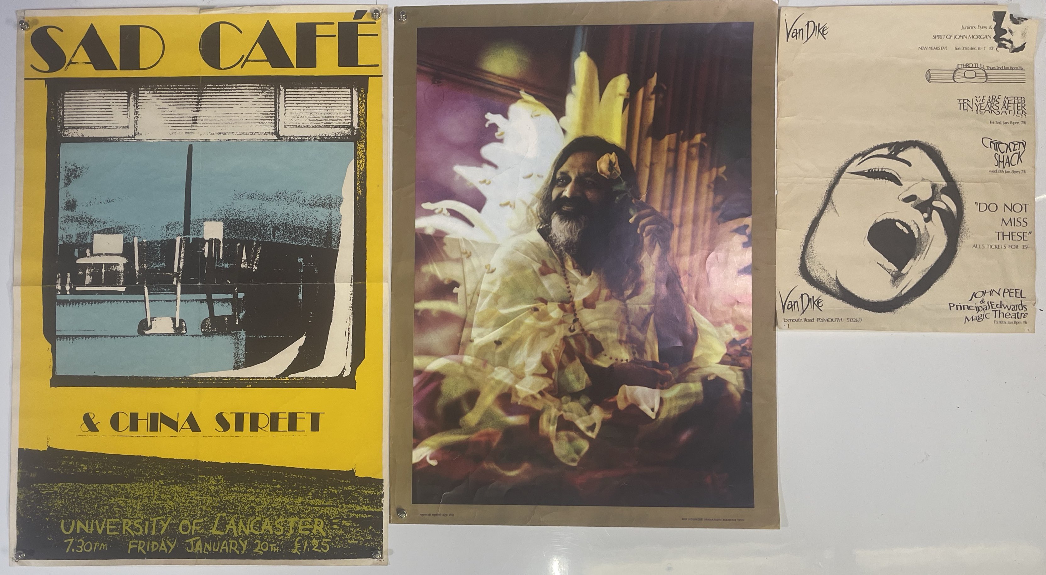 Lot 155 - MIXED ROCK AND POP POSTERS.