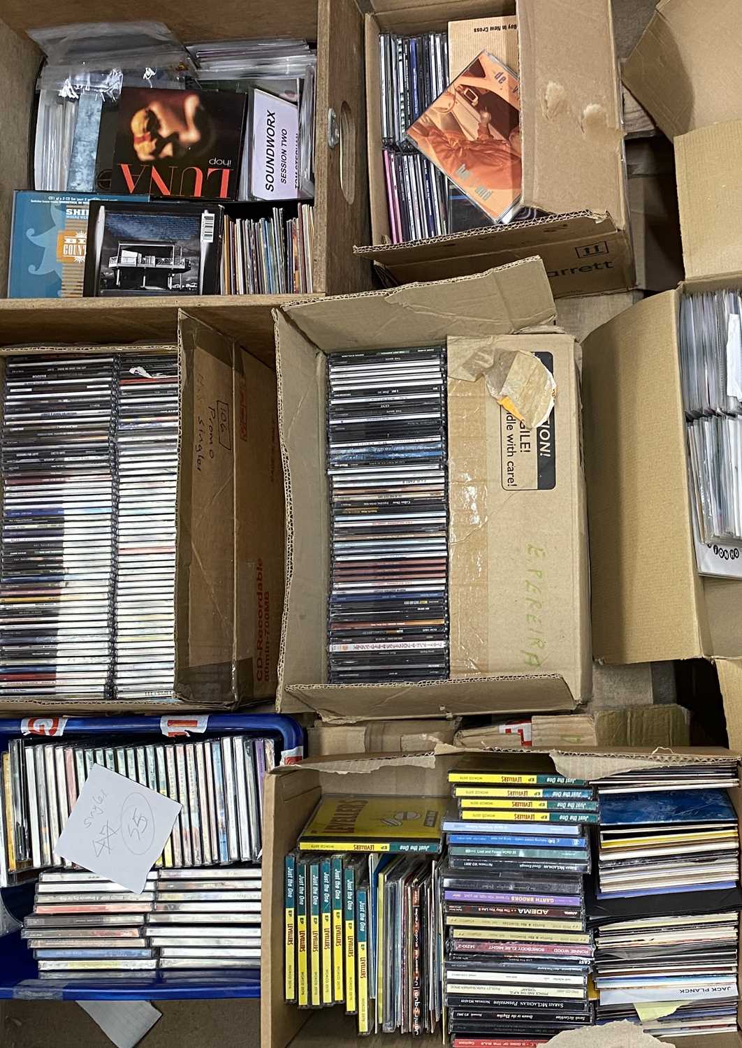 Lot 637 - LARGE CD SINGLES COLLECTION