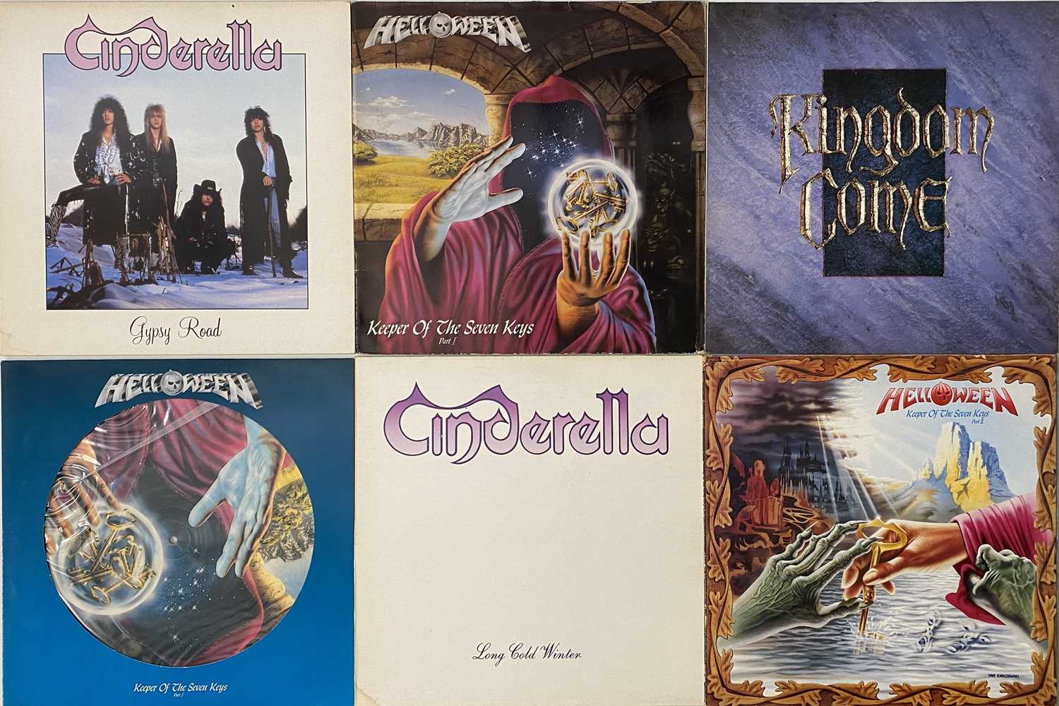 Lot 695 - HEAVY ROCK & METAL - LP COLLECTION