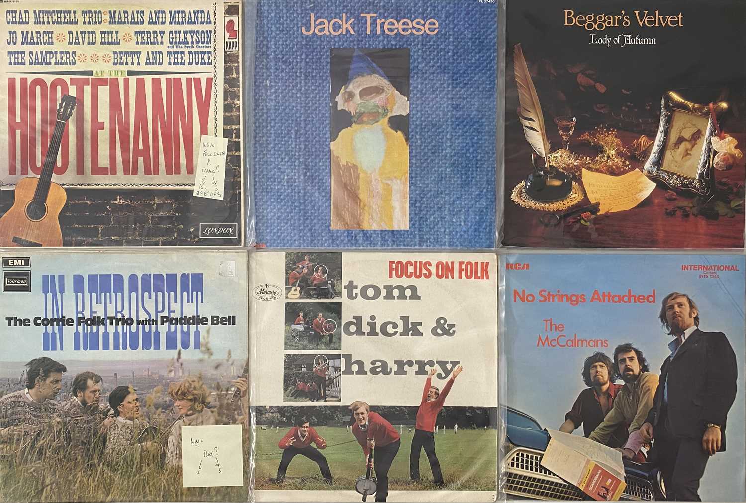Lot 704 - FOLK - LP COLLECTION