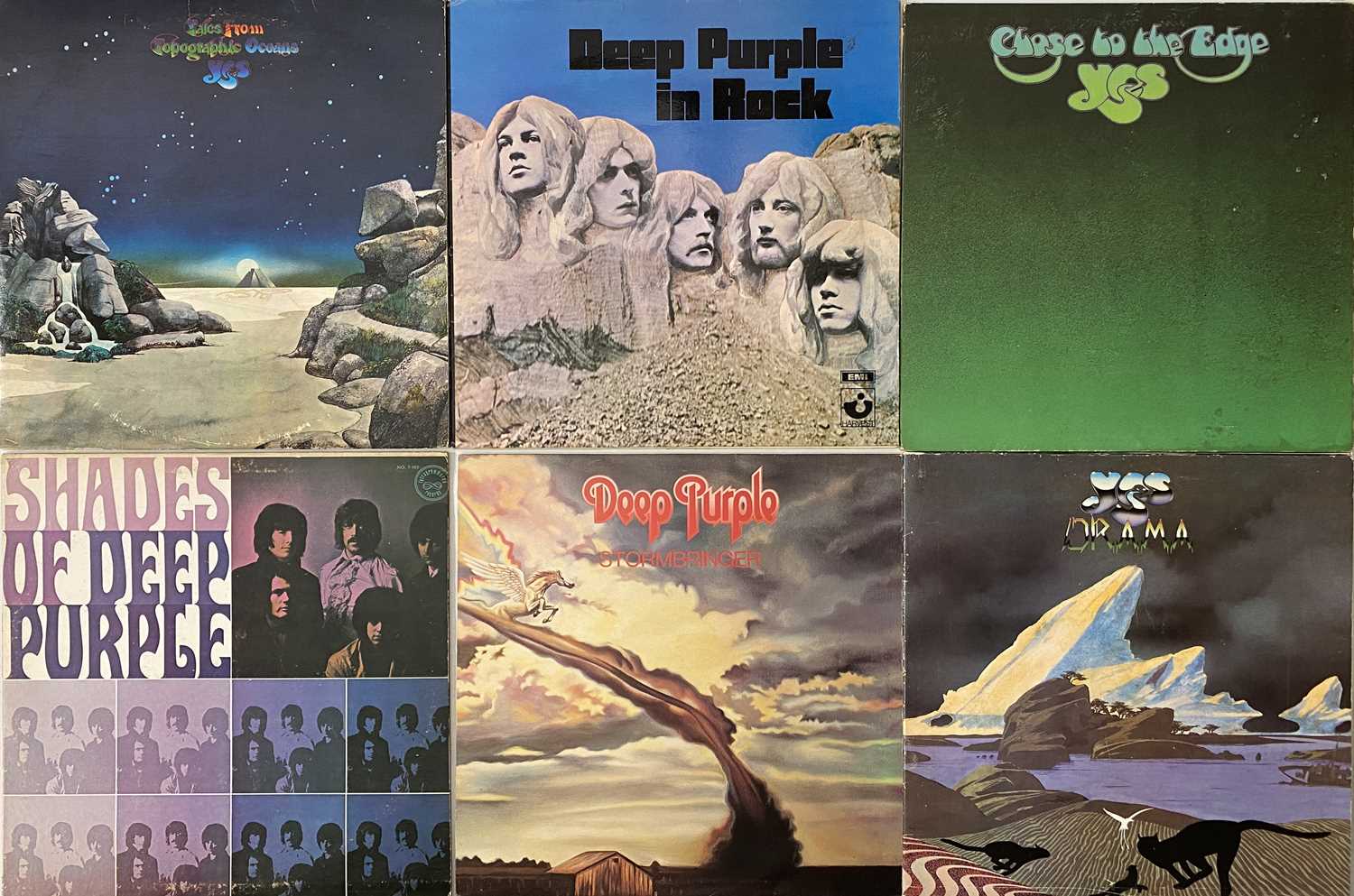 Lot 708 - CLASSIC ROCK & PROG - LP COLLECTION
