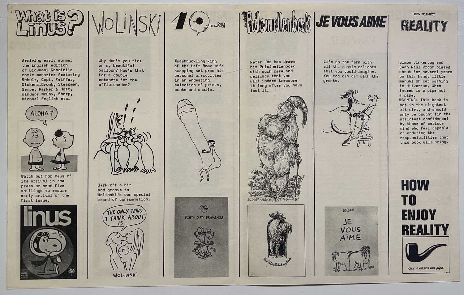 Lot 33 - OZ MAGAZINE - 14 ISSUES / POSTERS.