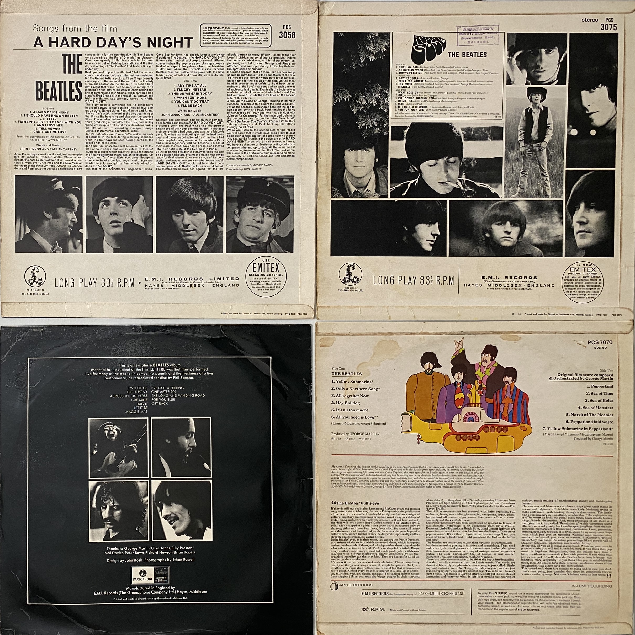 Lot 658 - THE BEATLES - STEREO COLLECTABLES LP PACK