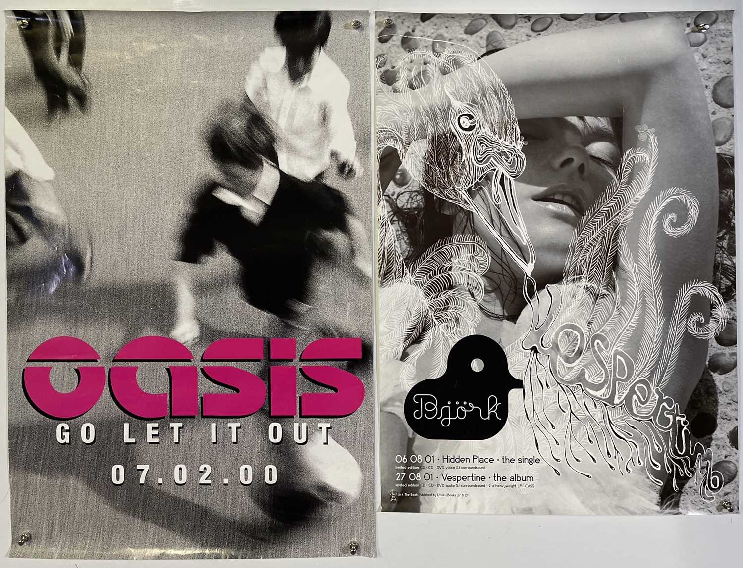 Lot 157 - ASSORTED MUSIC POSTERS INC OASIS.