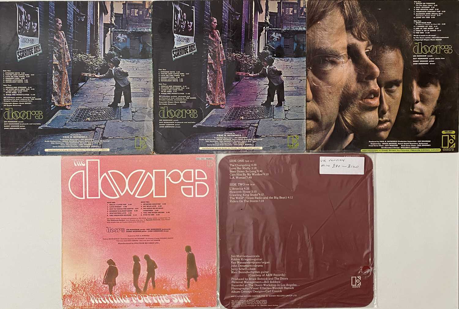 Lot 733 - THE DOORS - EARLY / ORIGINAL COPIES