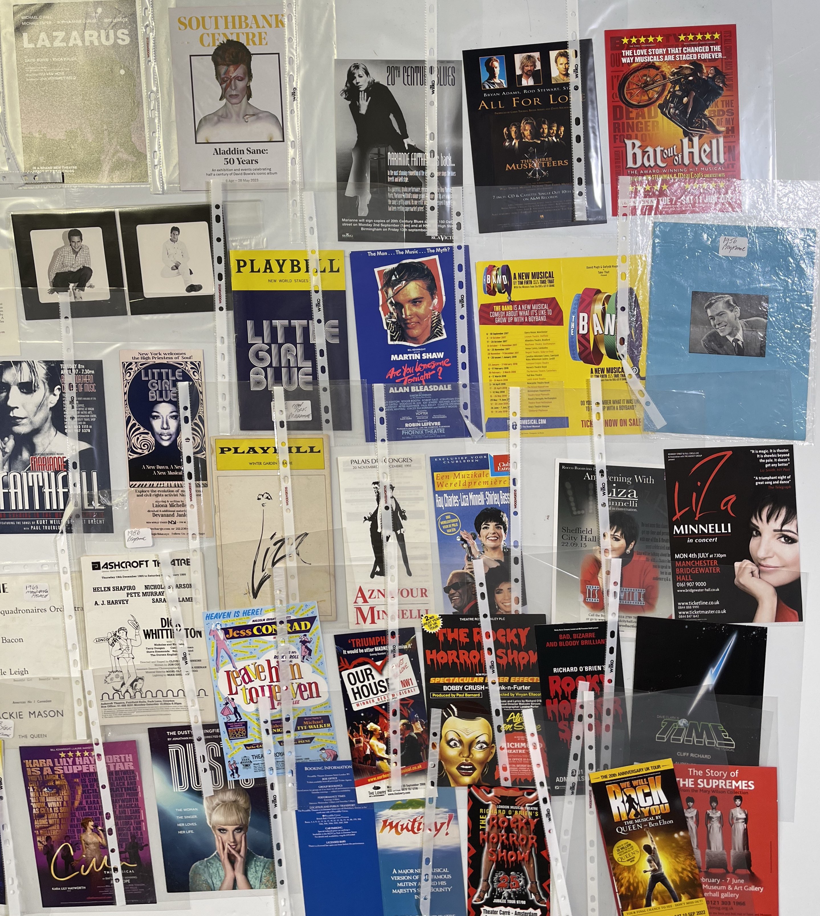 Lot 41 - POP / ROCK HANDBILLS / PROMO ITEMS