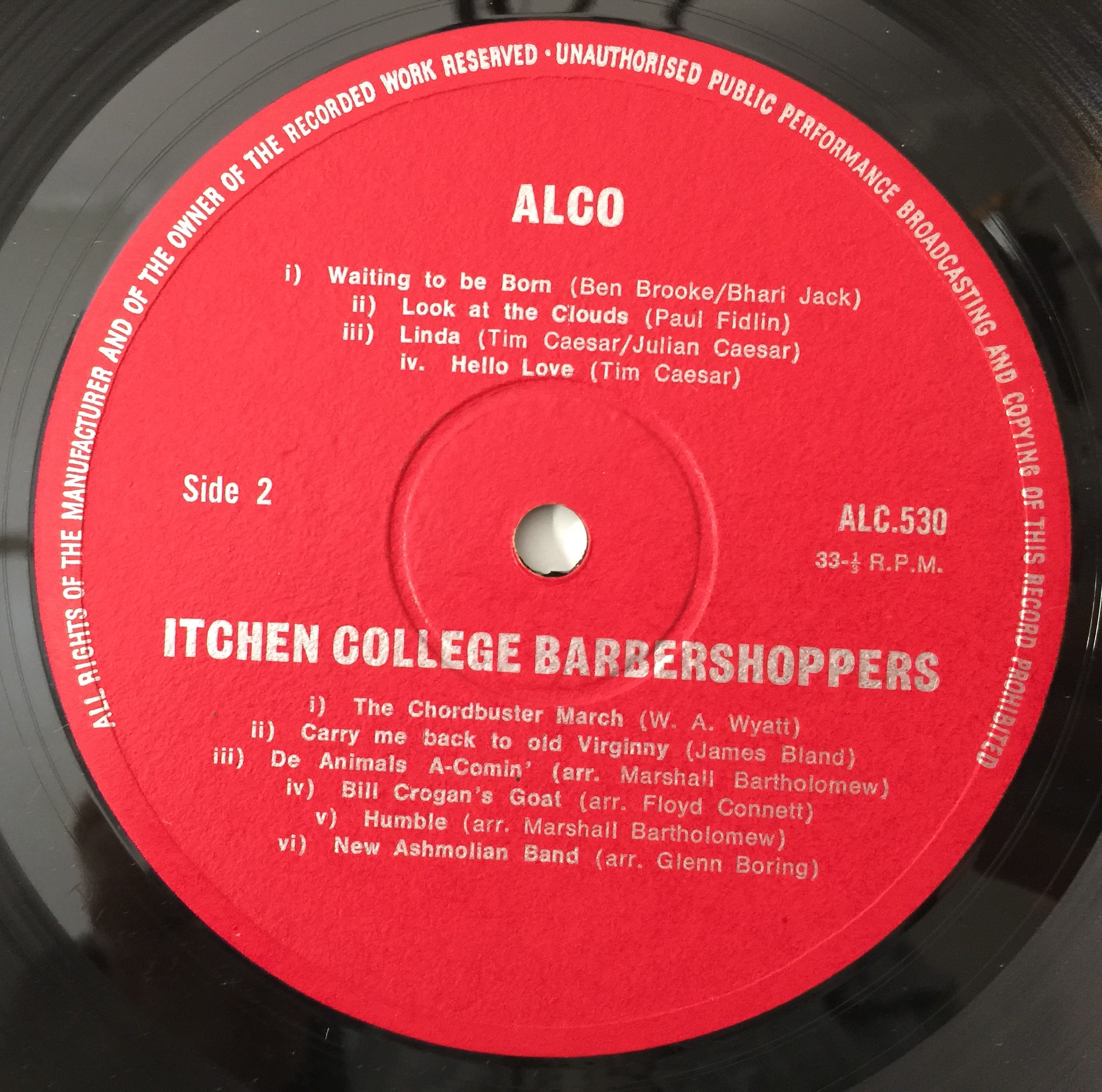 Lot 72 - ALCO - THREADS OF LIFE LP (ORIGINAL UK