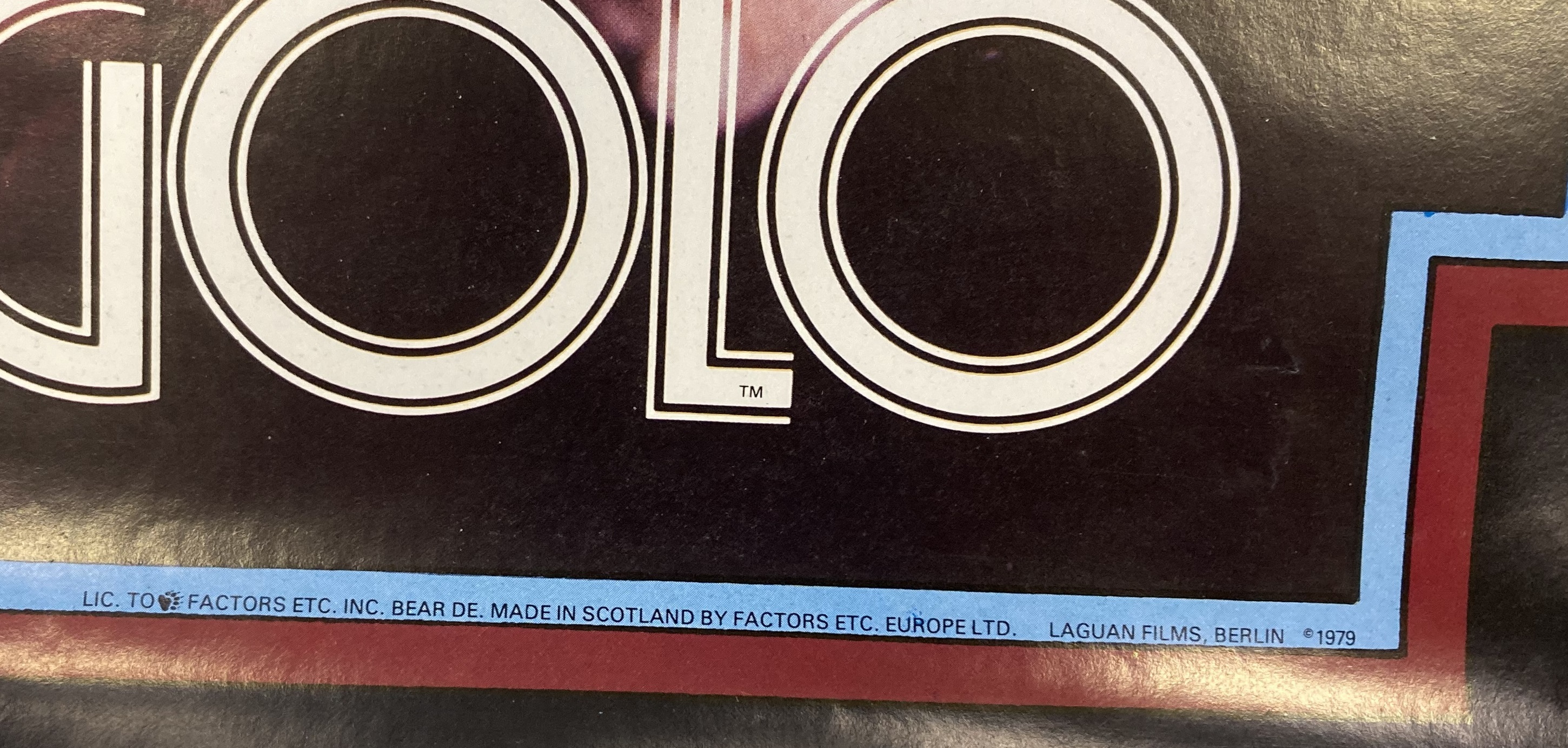 Lot 85 - DAVID BOWIE JUST A GIGOLO POSTERS