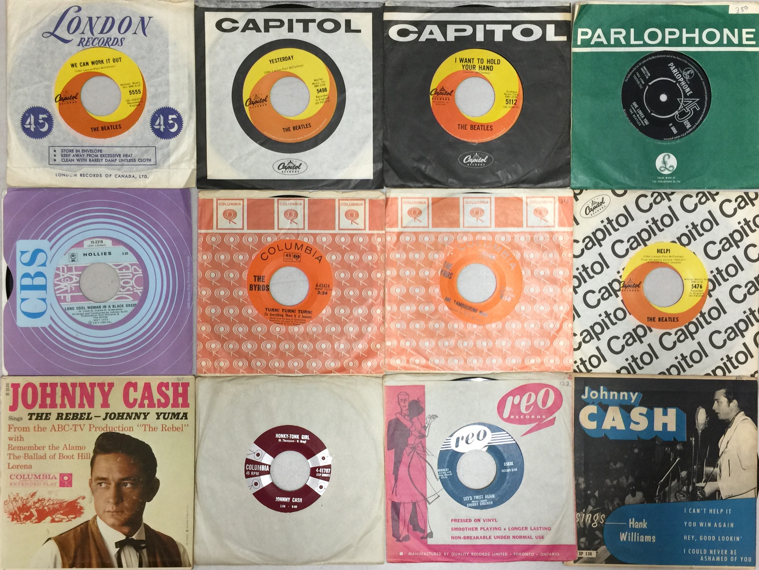 Lot 806 - 60s ICONS - 7" COLLECTION (CANADIAN/ US