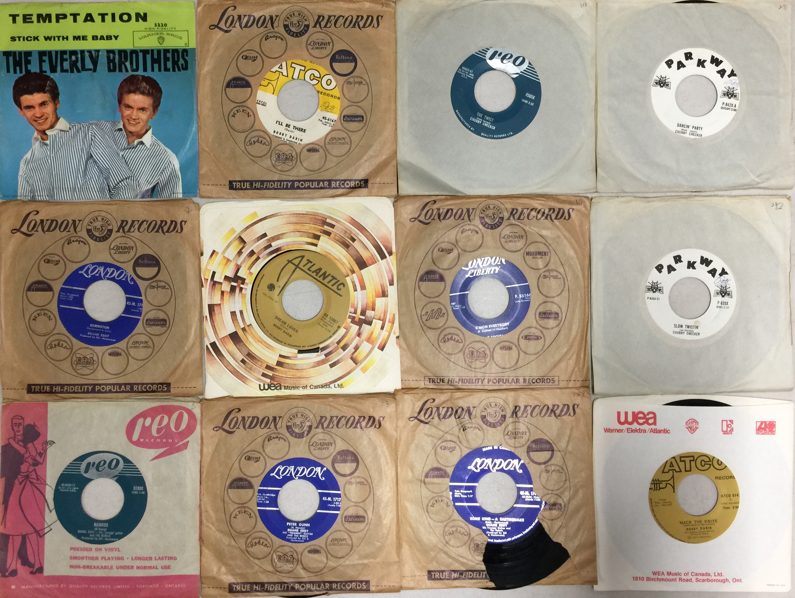 Lot 806 - 60s ICONS - 7" COLLECTION (CANADIAN/ US