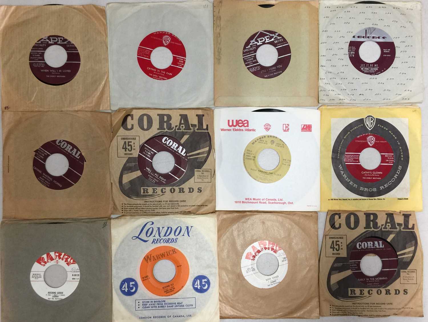 Lot 806 - 60s ICONS - 7" COLLECTION (CANADIAN/ US