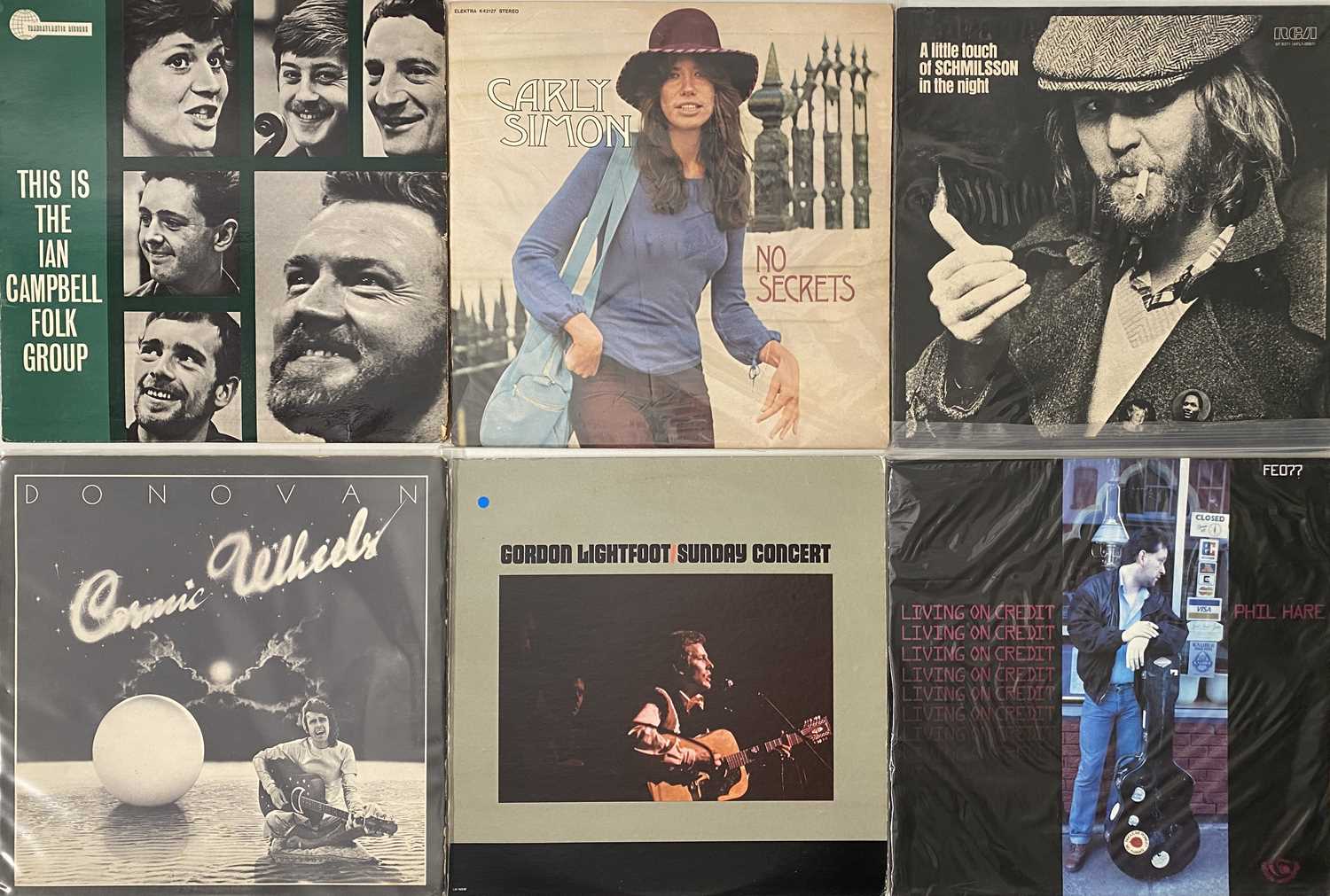 Lot 752 - FOLK / COUNTRY - LP COLLECTION