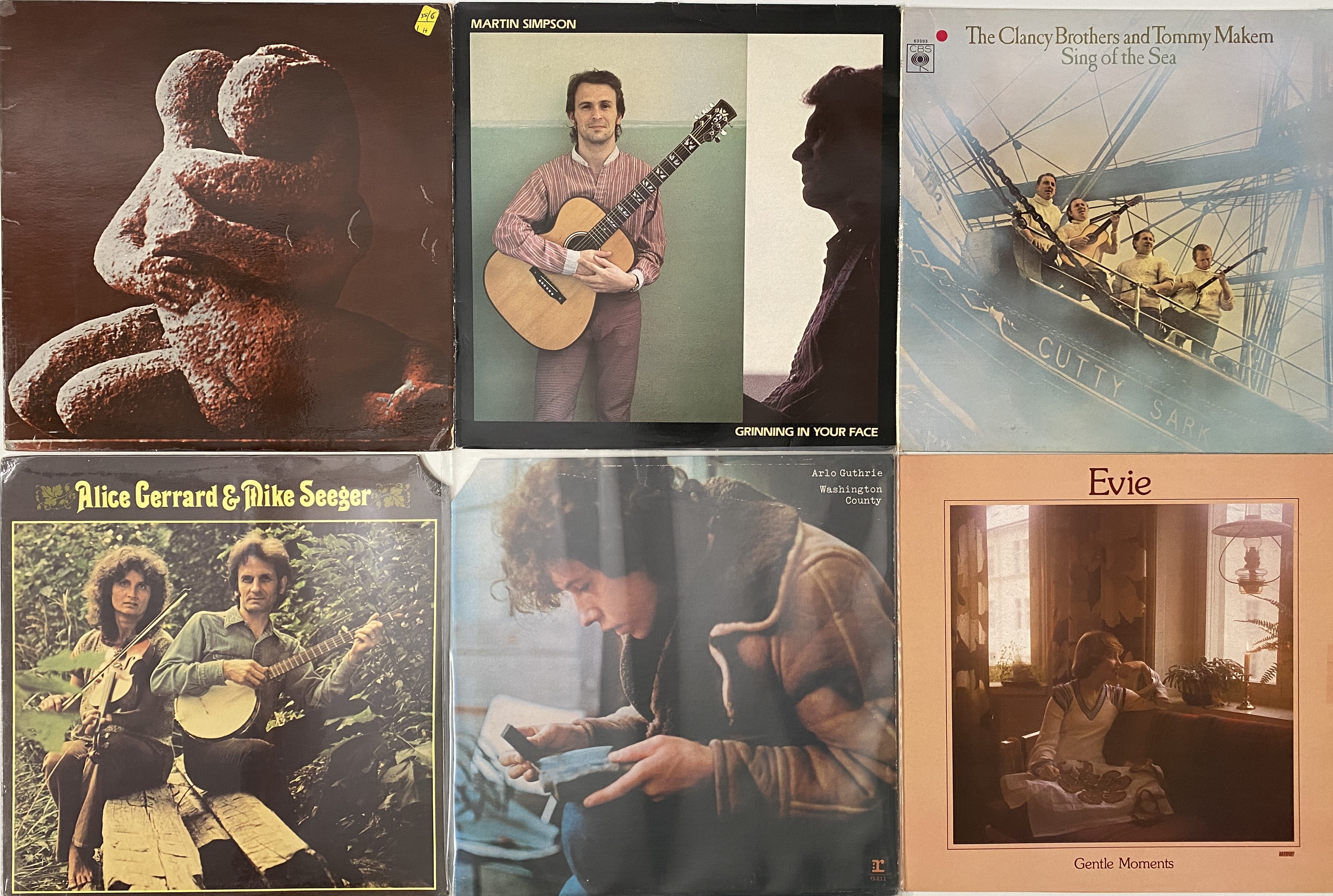 Lot 752 - FOLK / COUNTRY - LP COLLECTION