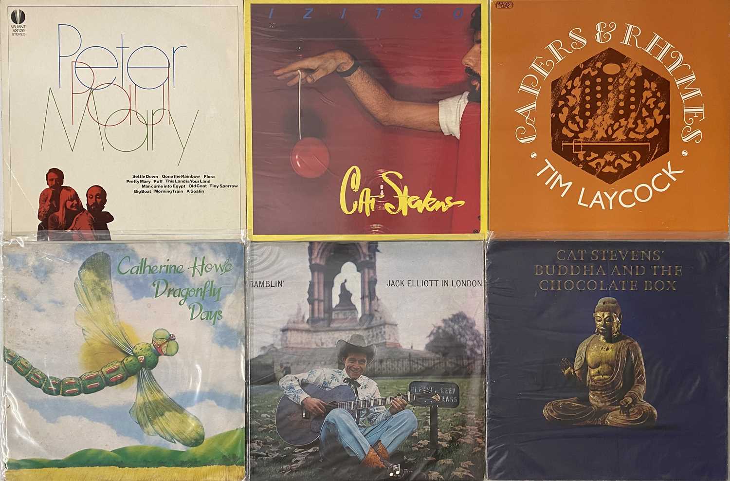 Lot 752 - FOLK / COUNTRY - LP COLLECTION