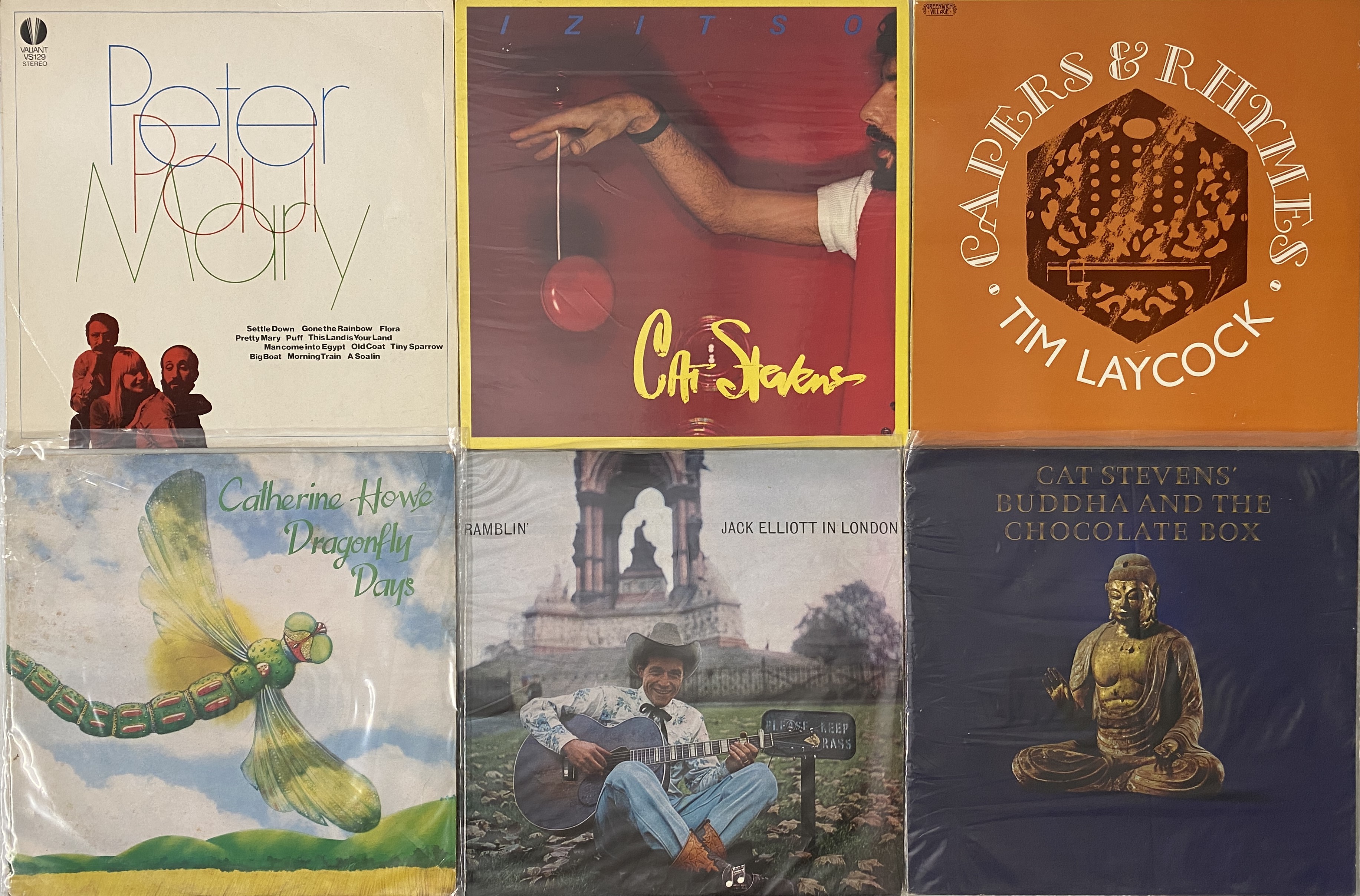 Lot 752 - FOLK / COUNTRY - LP COLLECTION