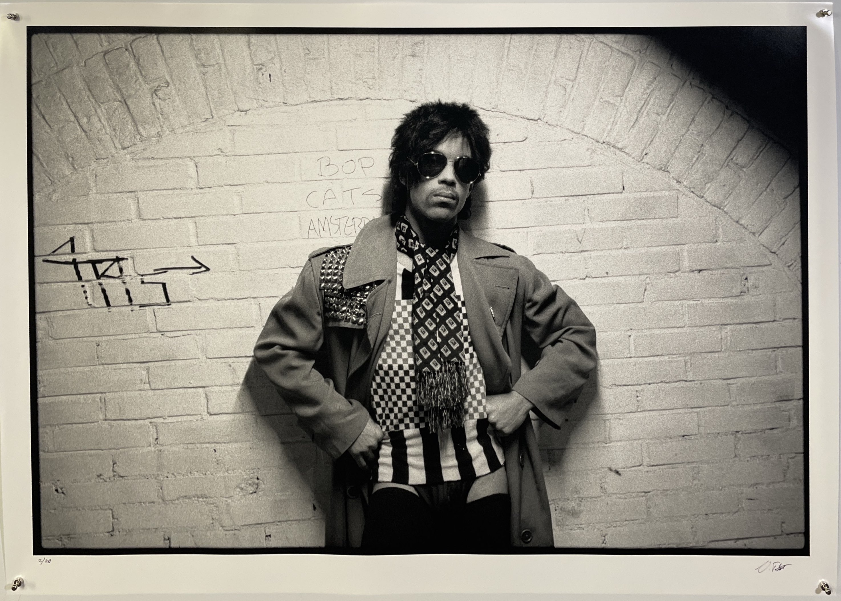 Lot 39 - PRINCE, BACKSTAGE AT THE PARADISO, 1981 - A
