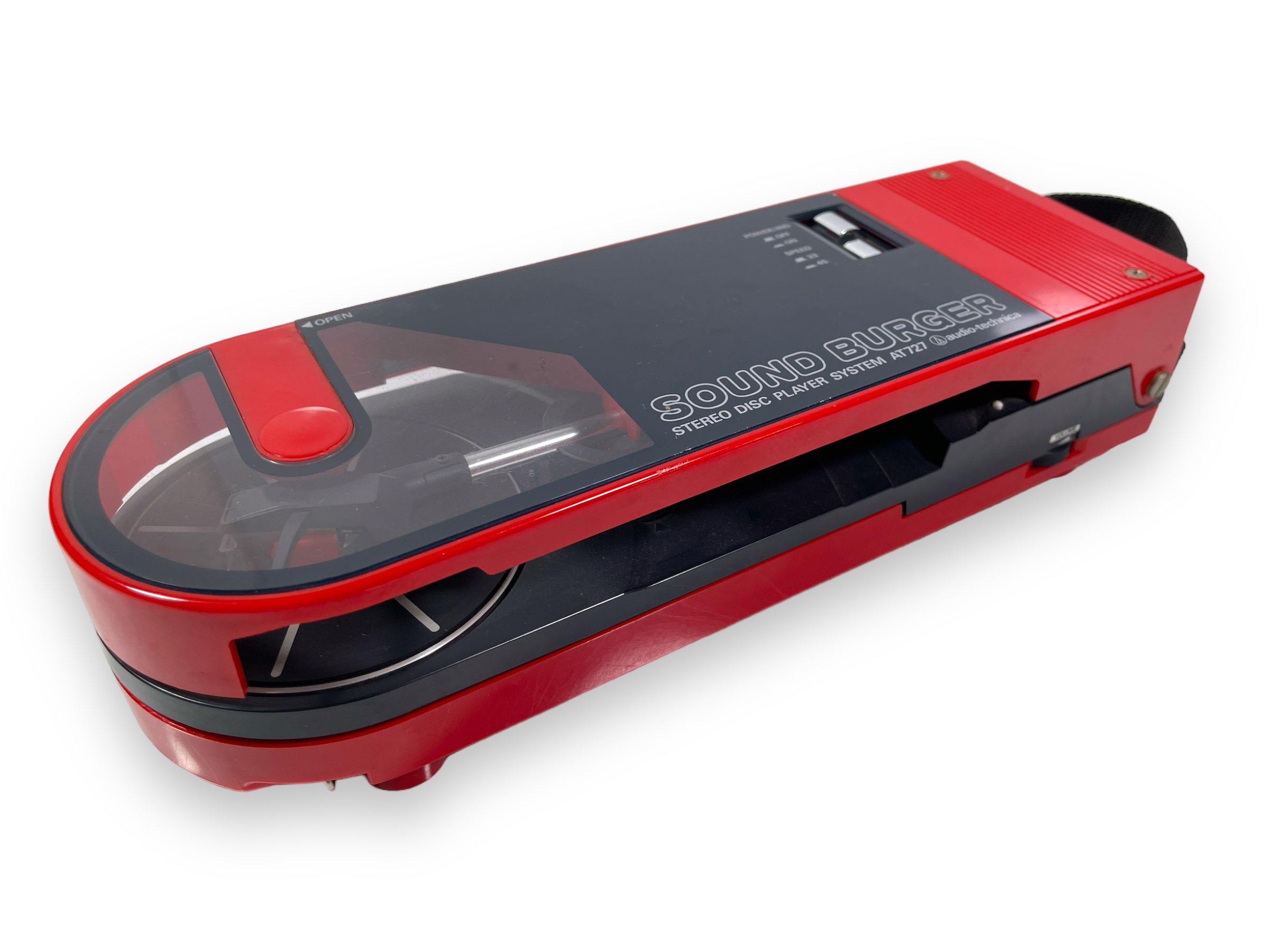 Lot 14 - AUDIO TECHNICA AT727 SOUND BURGER - RED.