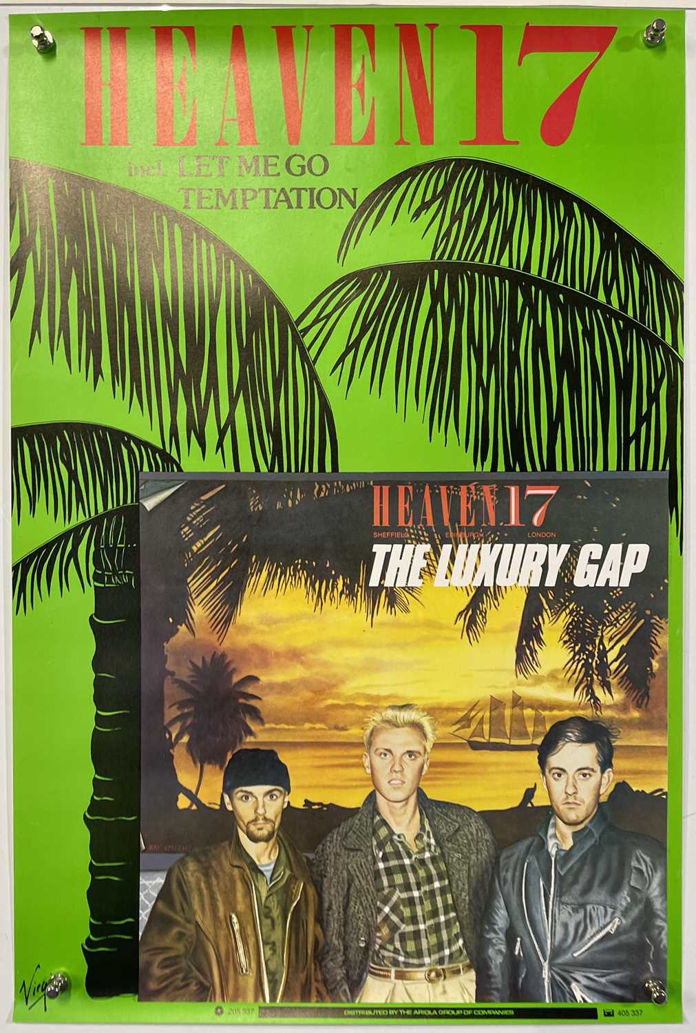 Lot 165 - PUNK / NEW WAVE POSTERS INC TEARDROP