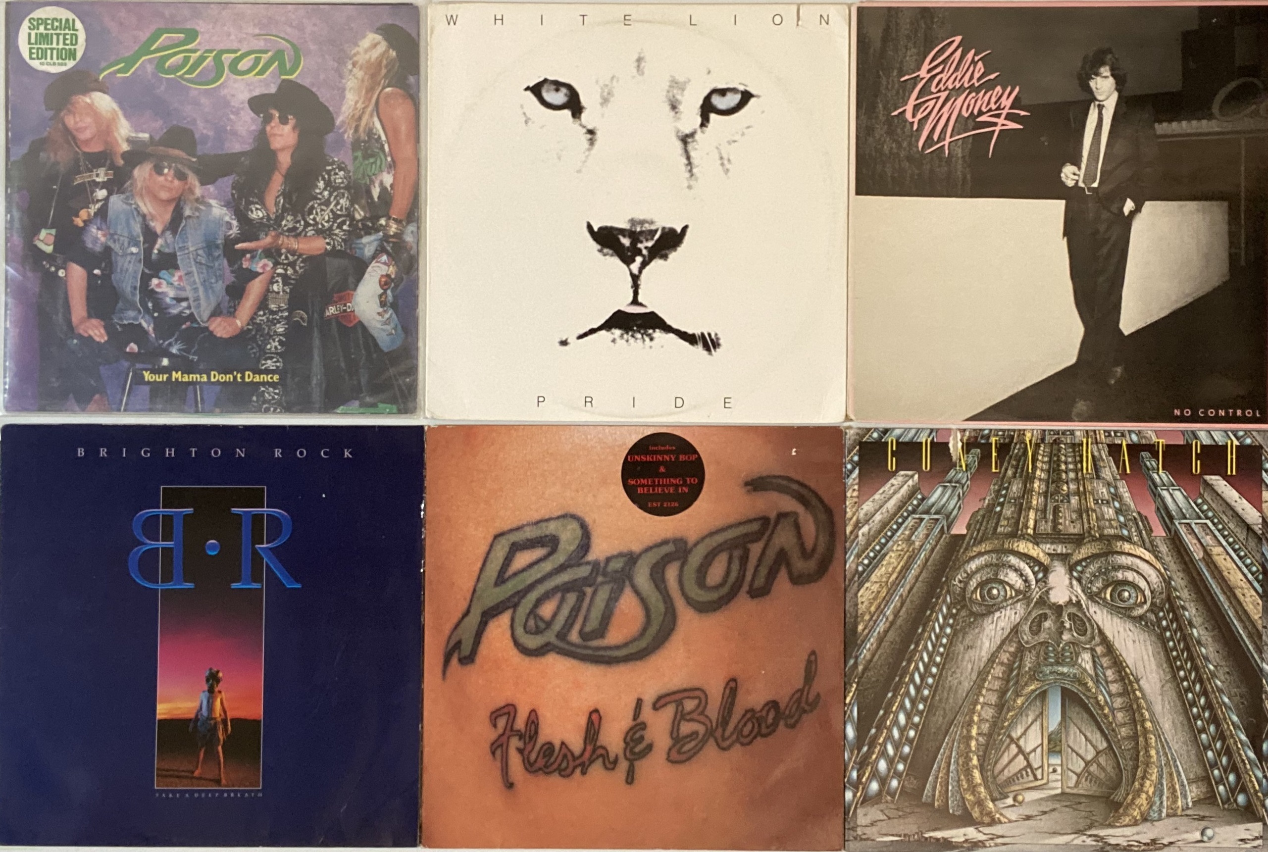 Lot 990 - Heavy/ Classic/ Stadium Rock - LP Collection