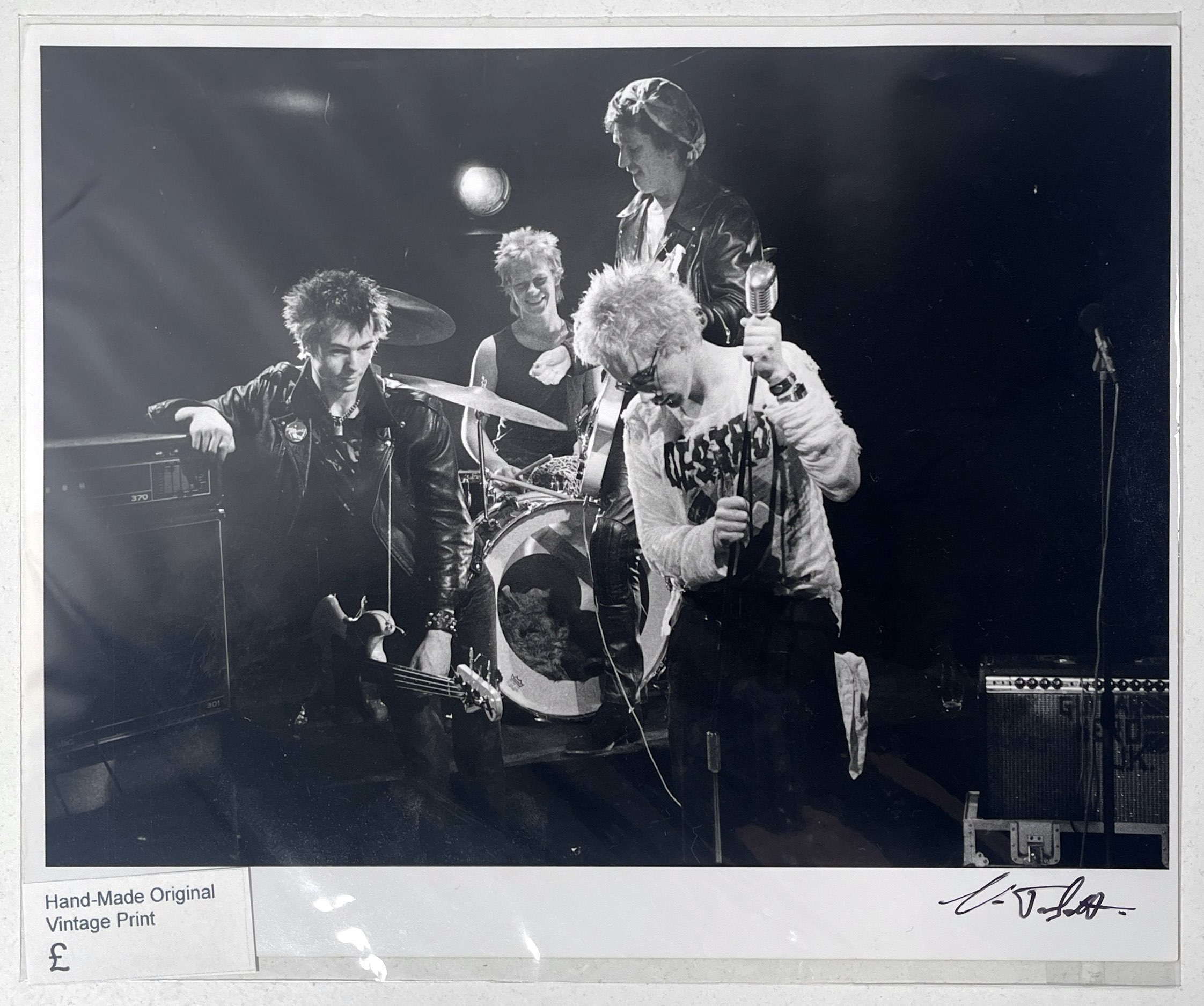 Lot 48 - THE SEX PISTOLS - PRETTY VACANT VIDEO SHOOT