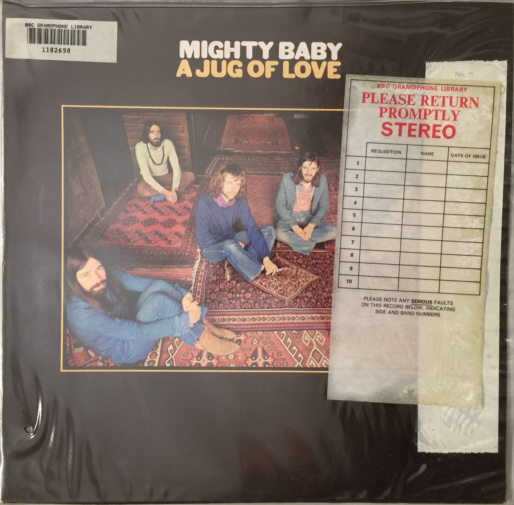 Lot 82 - MIGHTY BABY - JUG OF LOVE LP (ORIGINAL UK