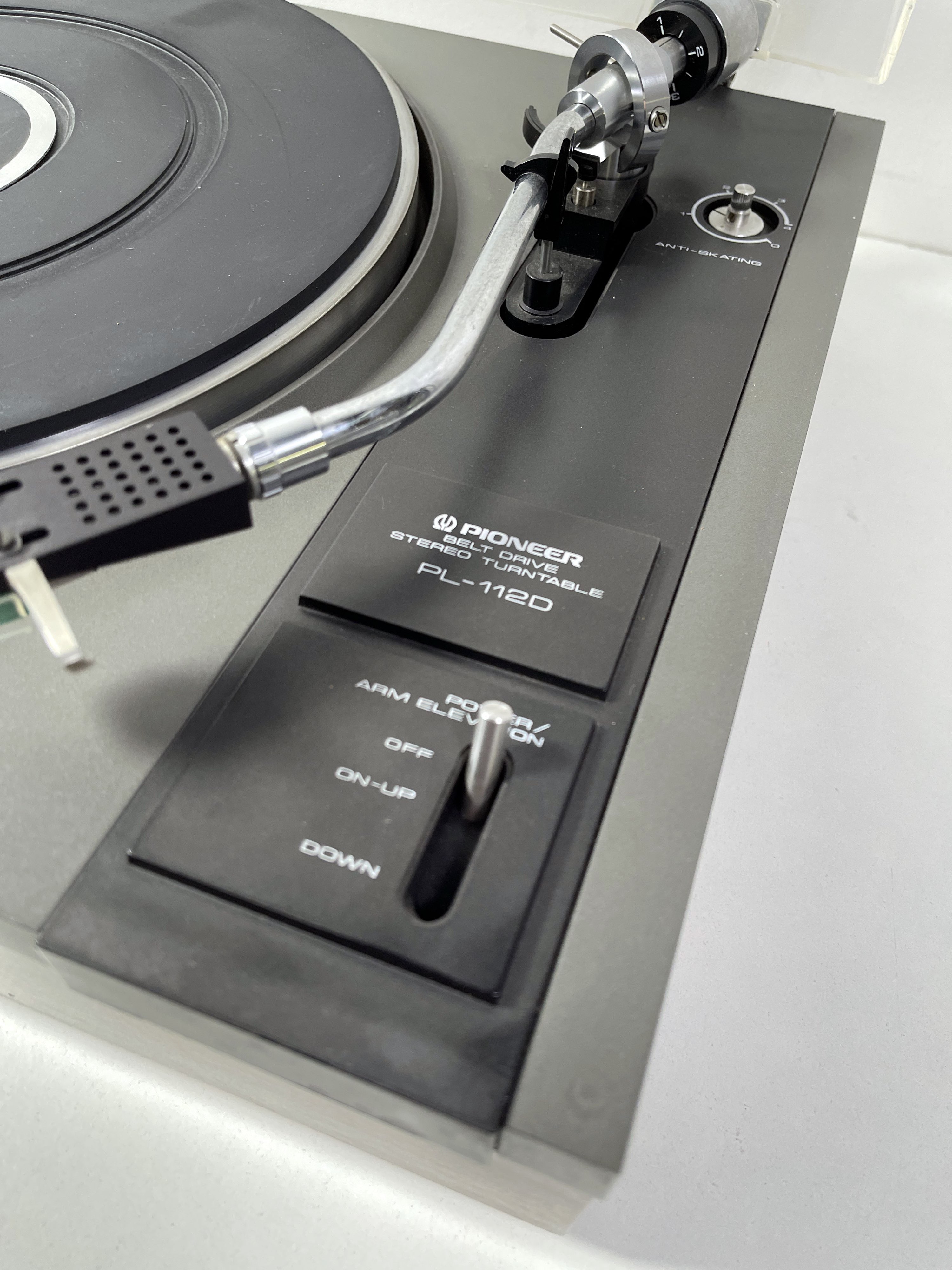 Lot 18 - PIONEER PL-112D TURNTABLE.