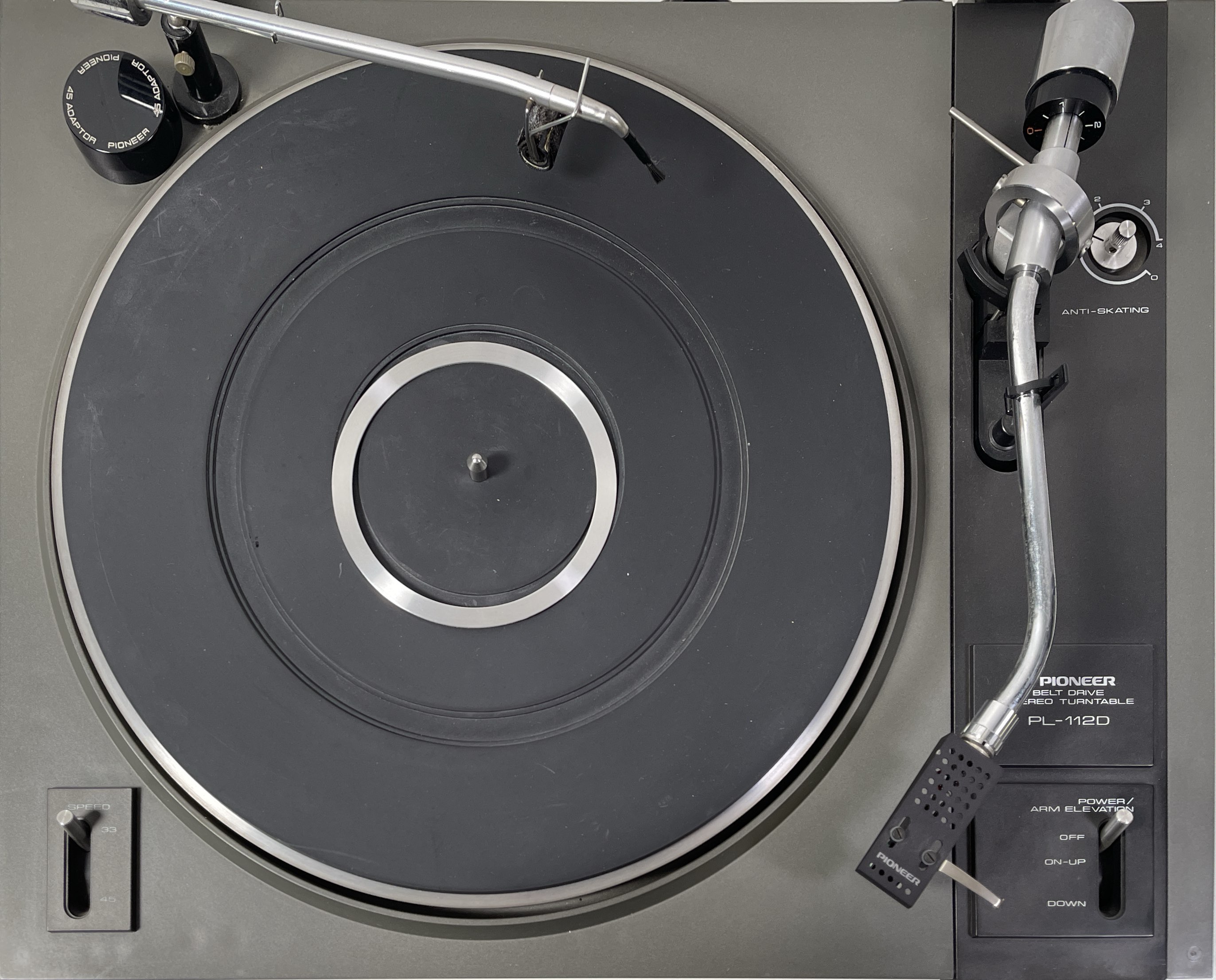 Lot 18 - PIONEER PL-112D TURNTABLE.