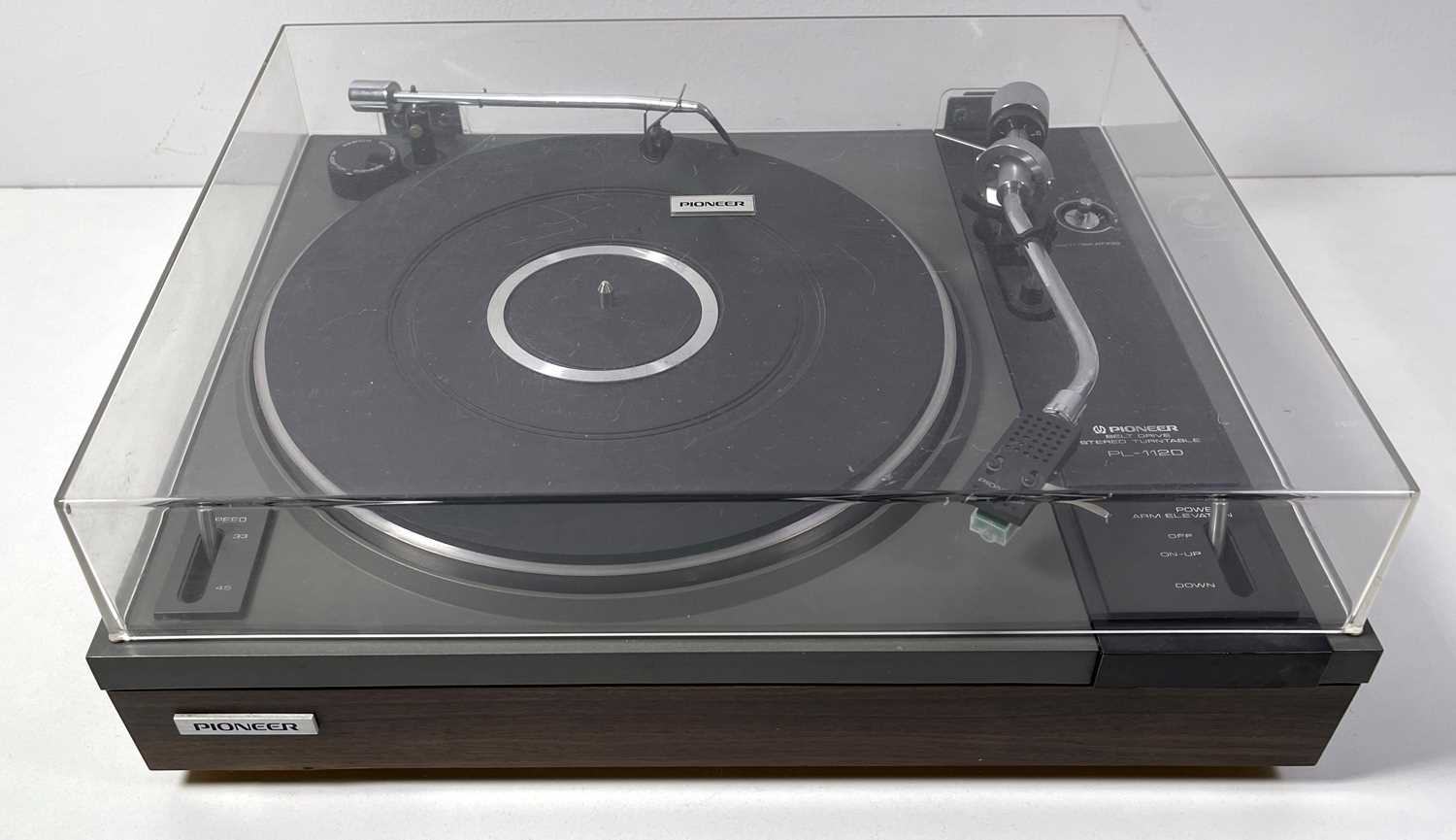 Lot 18 - PIONEER PL-112D TURNTABLE.