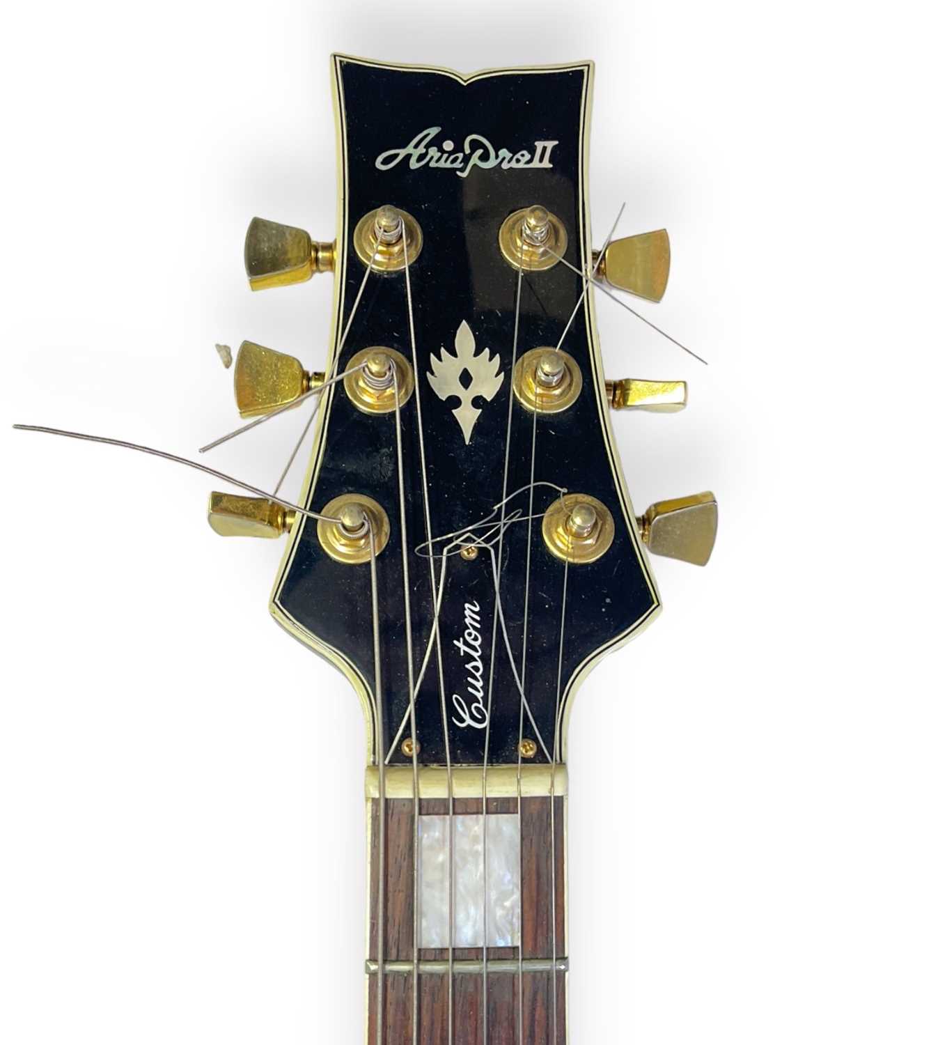Lot 20 - ARIA PRO II CUSTOM ELECTRIC GUITAR.