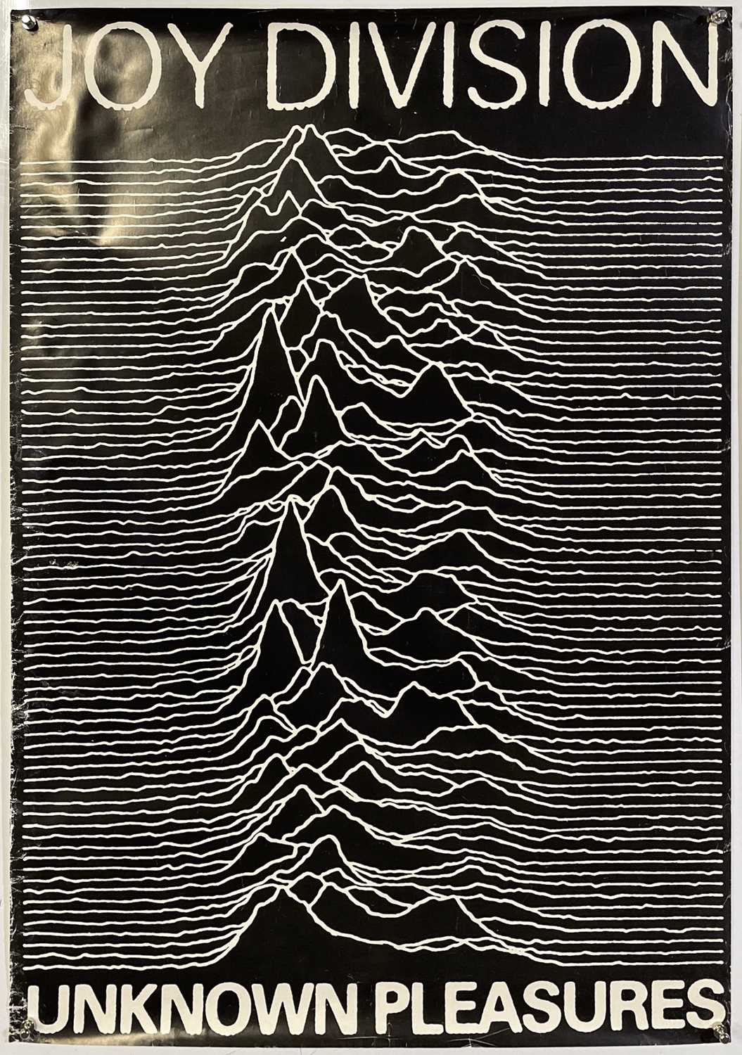 Lot 405 - JOY DIVISION - UNKNOWN PLEASURES POSTER.