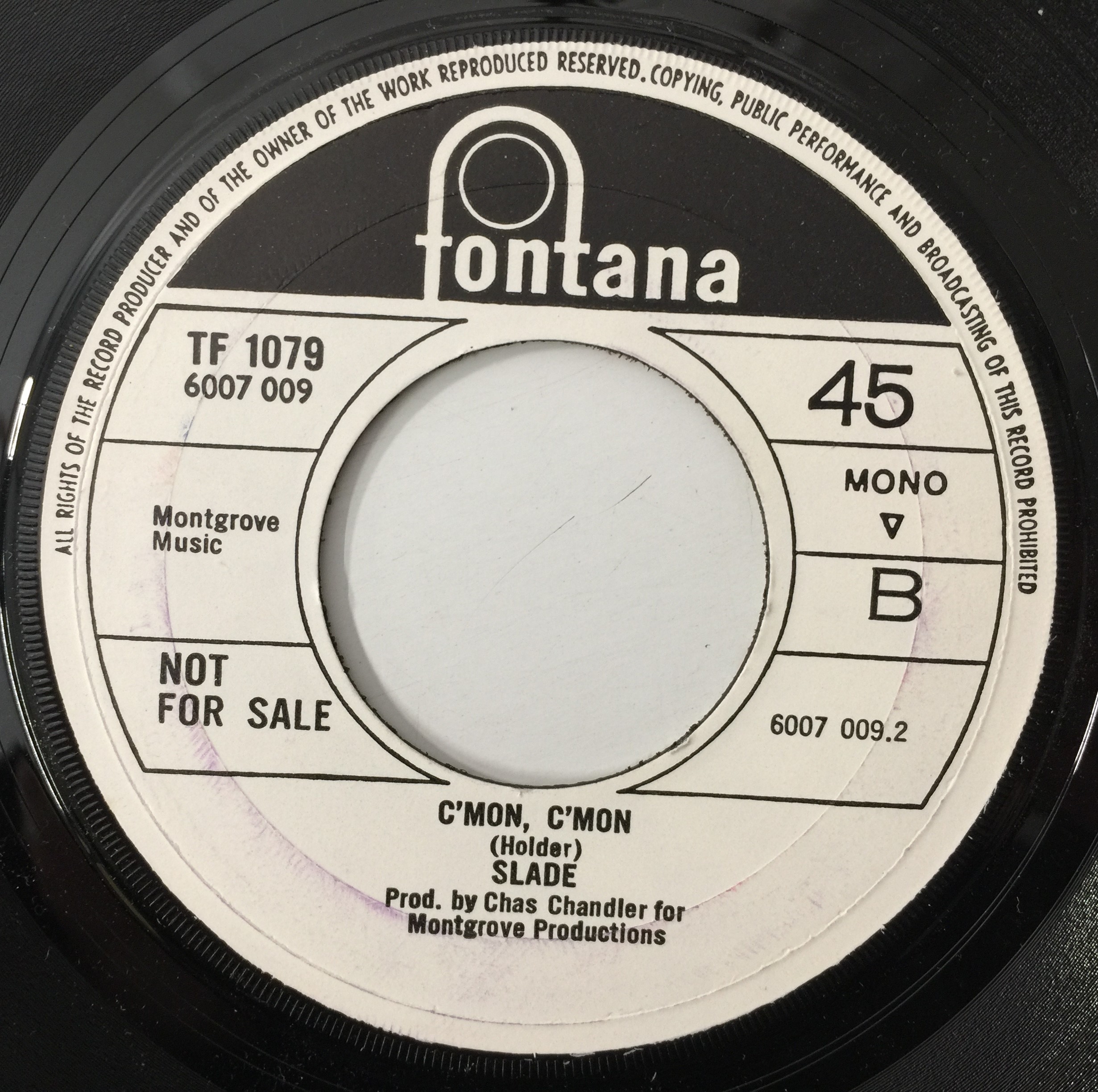 Lot 91 - SLADE - SHAPE OF THINGS TO COME 7" (ORIGINAL