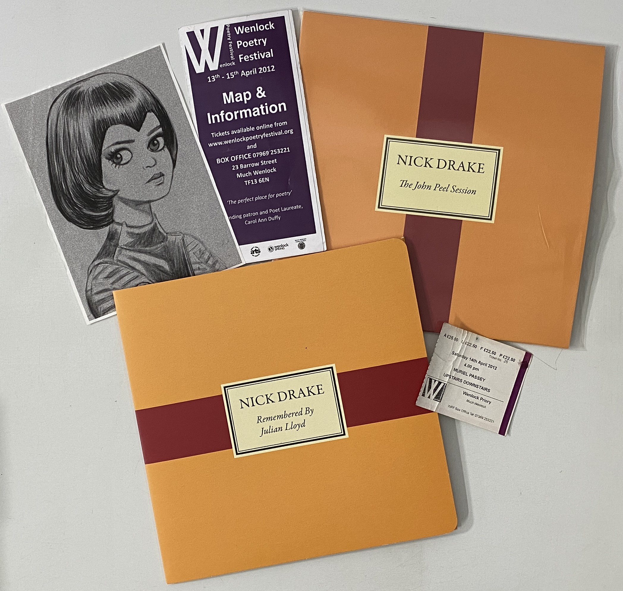 Lot 95 - NICK DRAKE - 'REMEMBERED FOR A WHILE' BOX SET