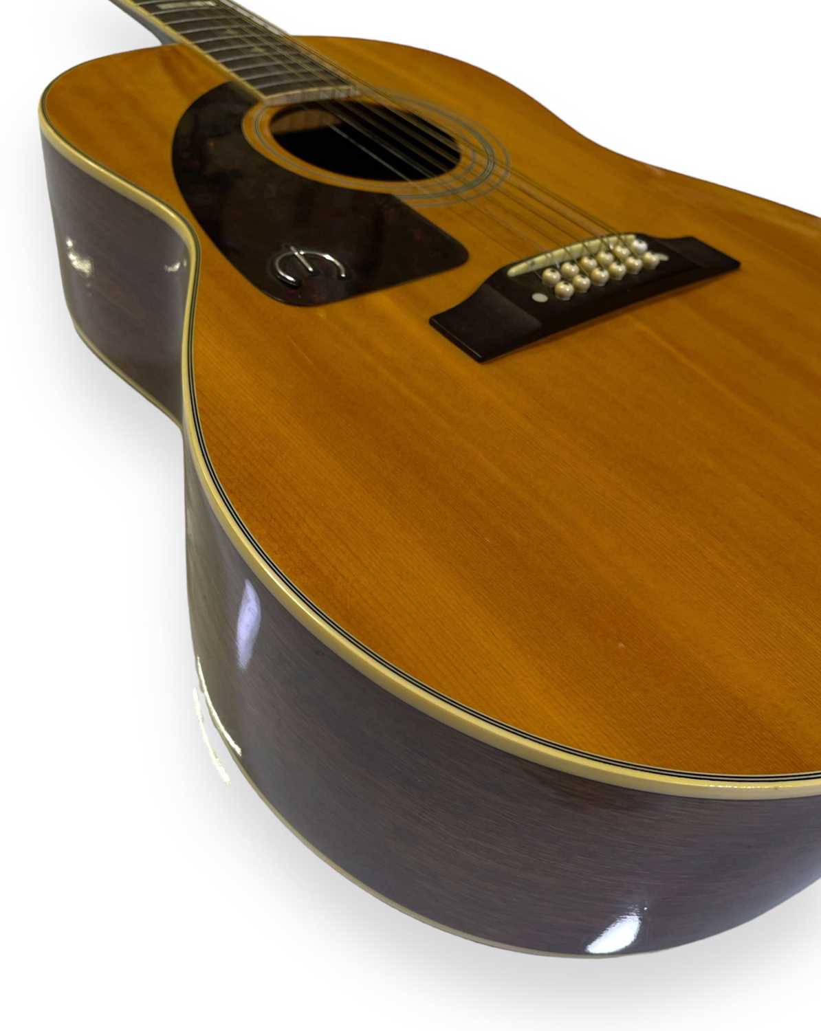 Lot 22 - EPIPHONE AJ 18S-12L/H LEFT HANDED 12 STRING