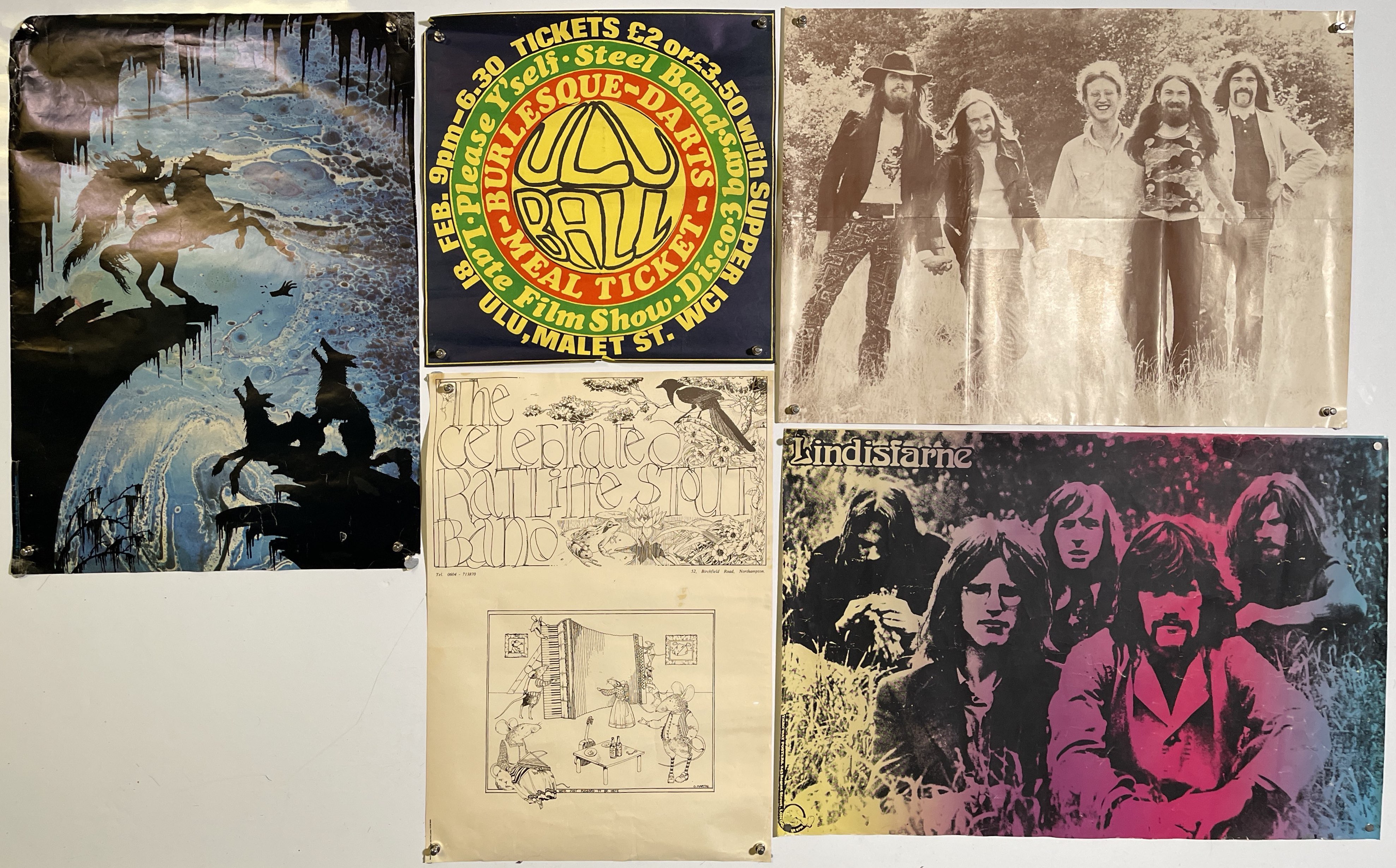 Lot 178 - 1970S POSTER COLLECTION INC LED ZEPPELIN