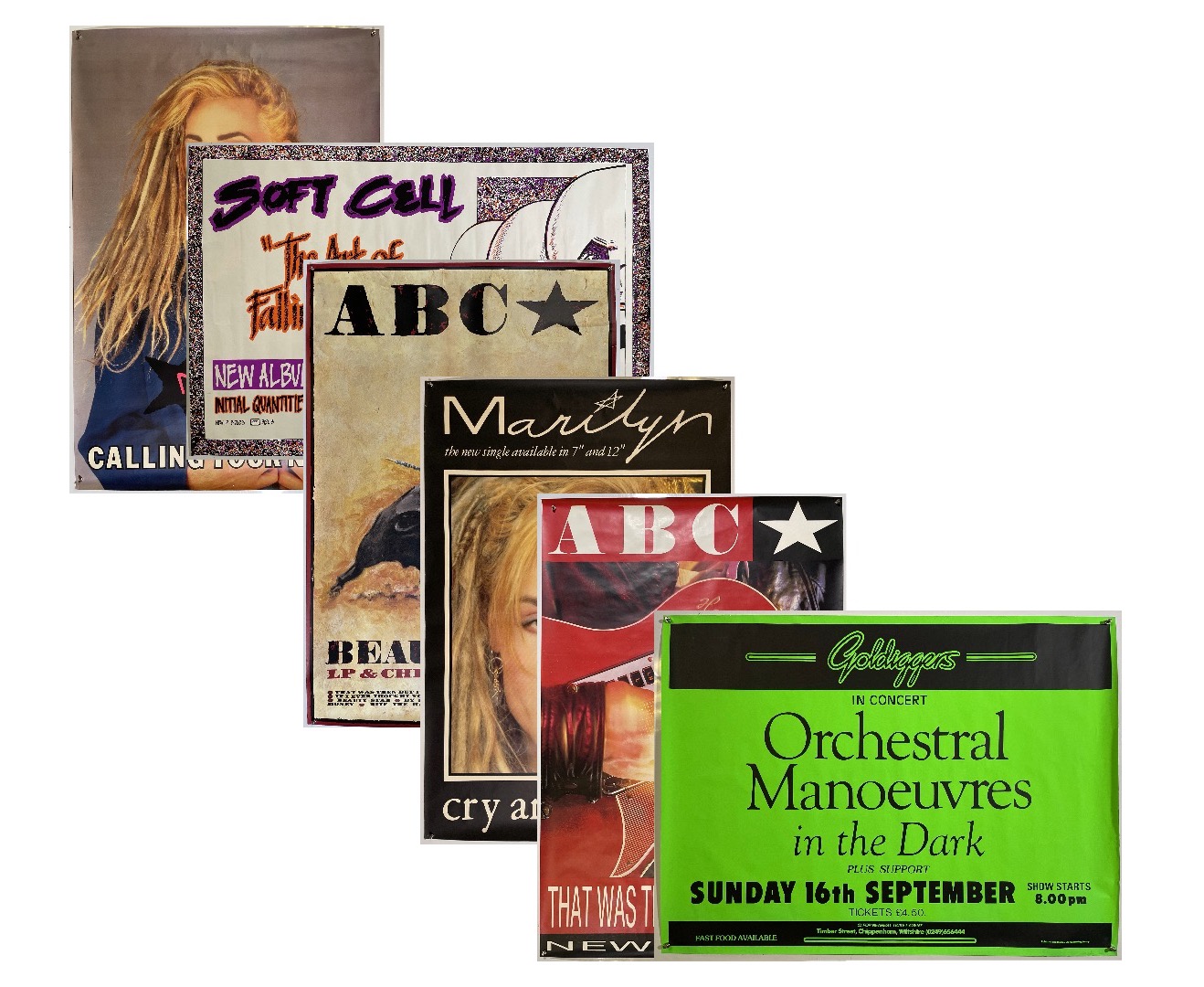 Lot 190 - 1980S BILLBOARD POSTER COLLECTION - ABC