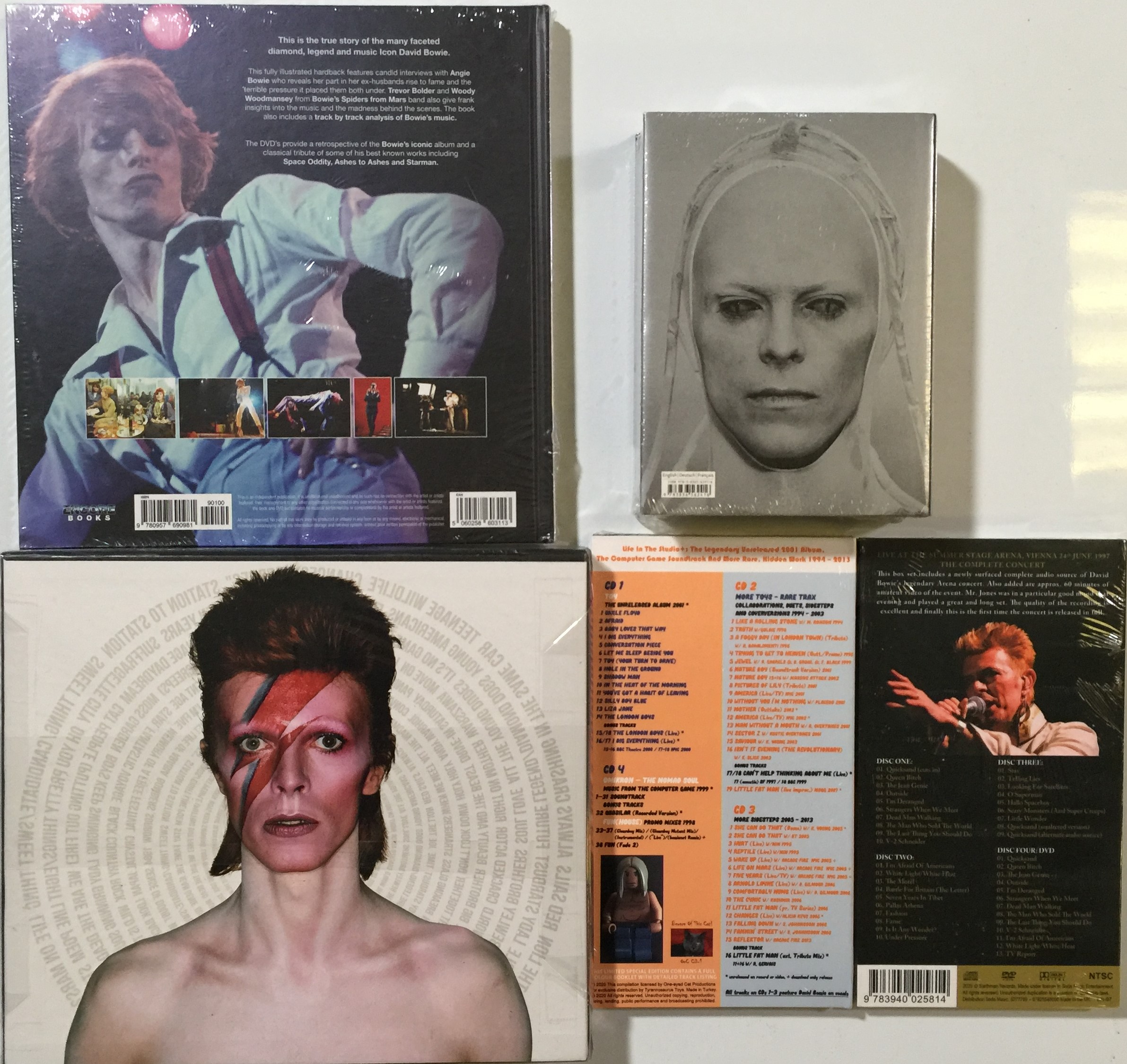 Lot 377 - DAVID BOWIE - SEALED BOXSETS / BOOKS.