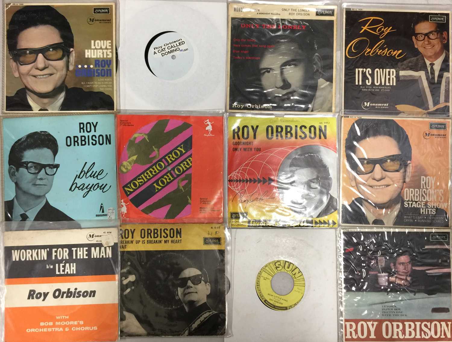 Lot 934 - ROY ORBISON - 7" / EP COLLECTION