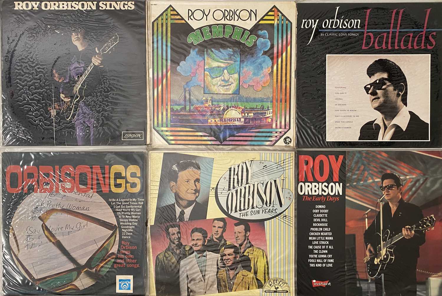 Lot 935 - ROY ORBISON - LP COLLECTION