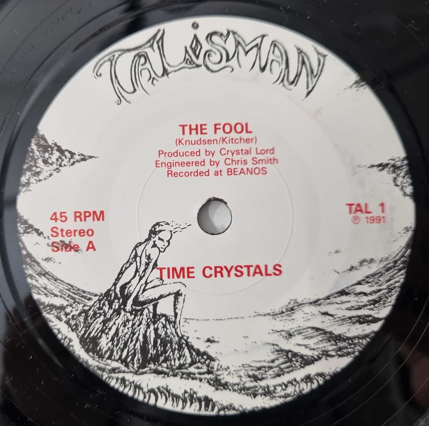 Lot 942 - TIME CRYSTALS - THE FOOL 7" (TAL 1)