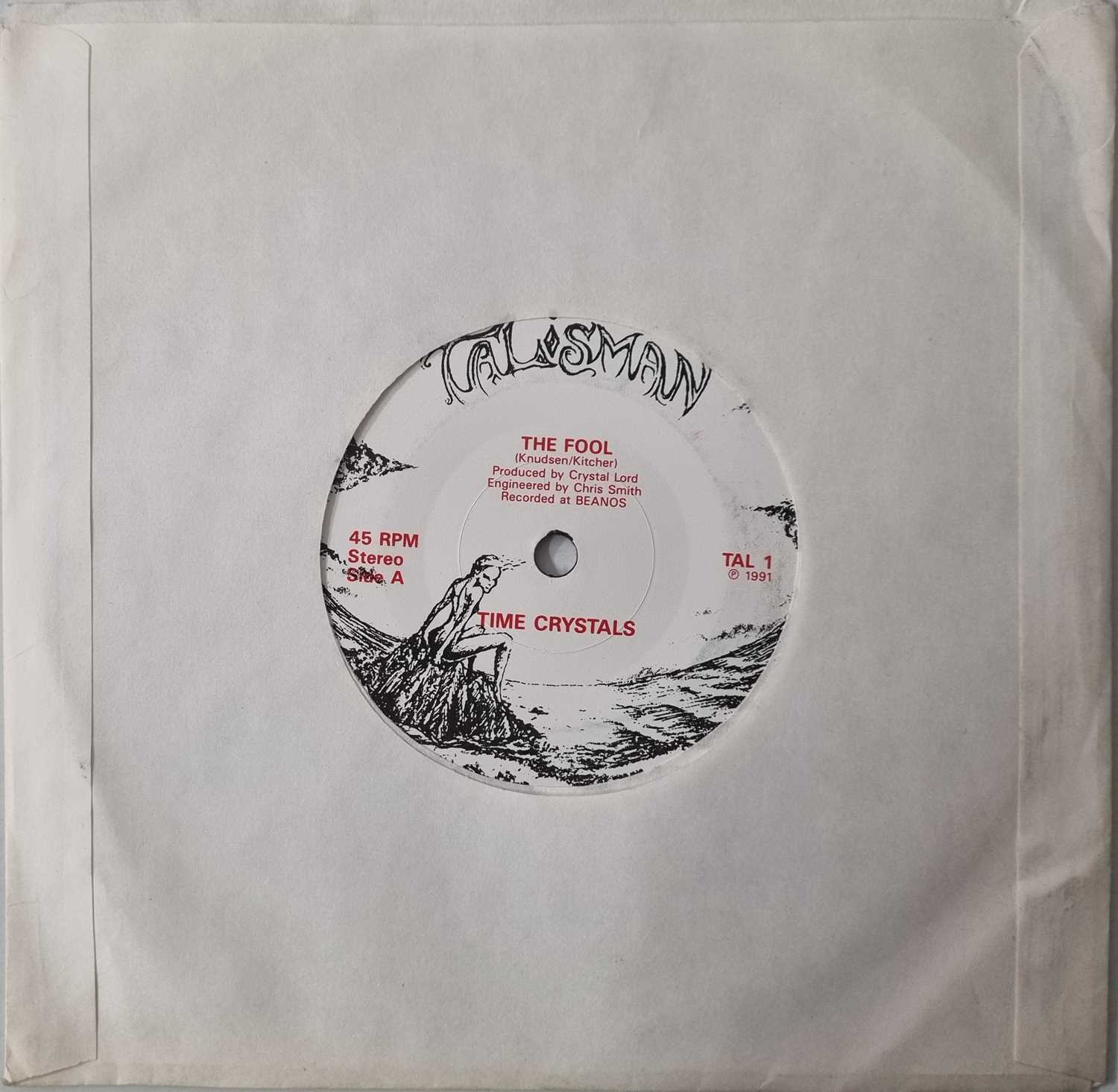 Lot 942 - TIME CRYSTALS - THE FOOL 7" (TAL 1)