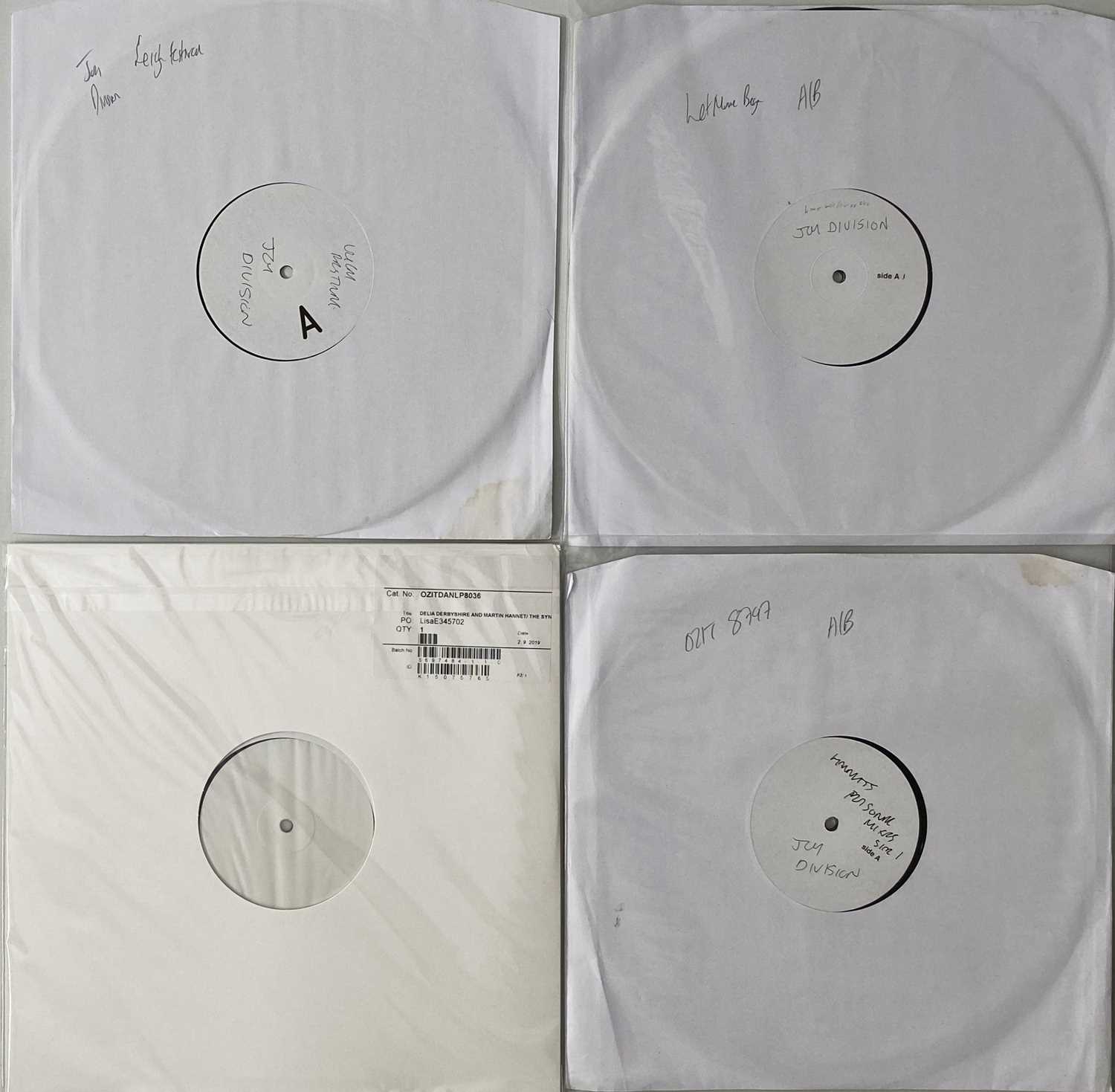 Lot 998 - JOY DIVISION AND RELATED - LP WHITE LABEL