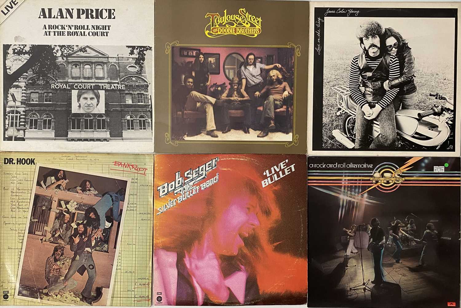 Lot 1003 - COUNTRY/ CLASSIC/ AOR - ROCK LP COLLECTION