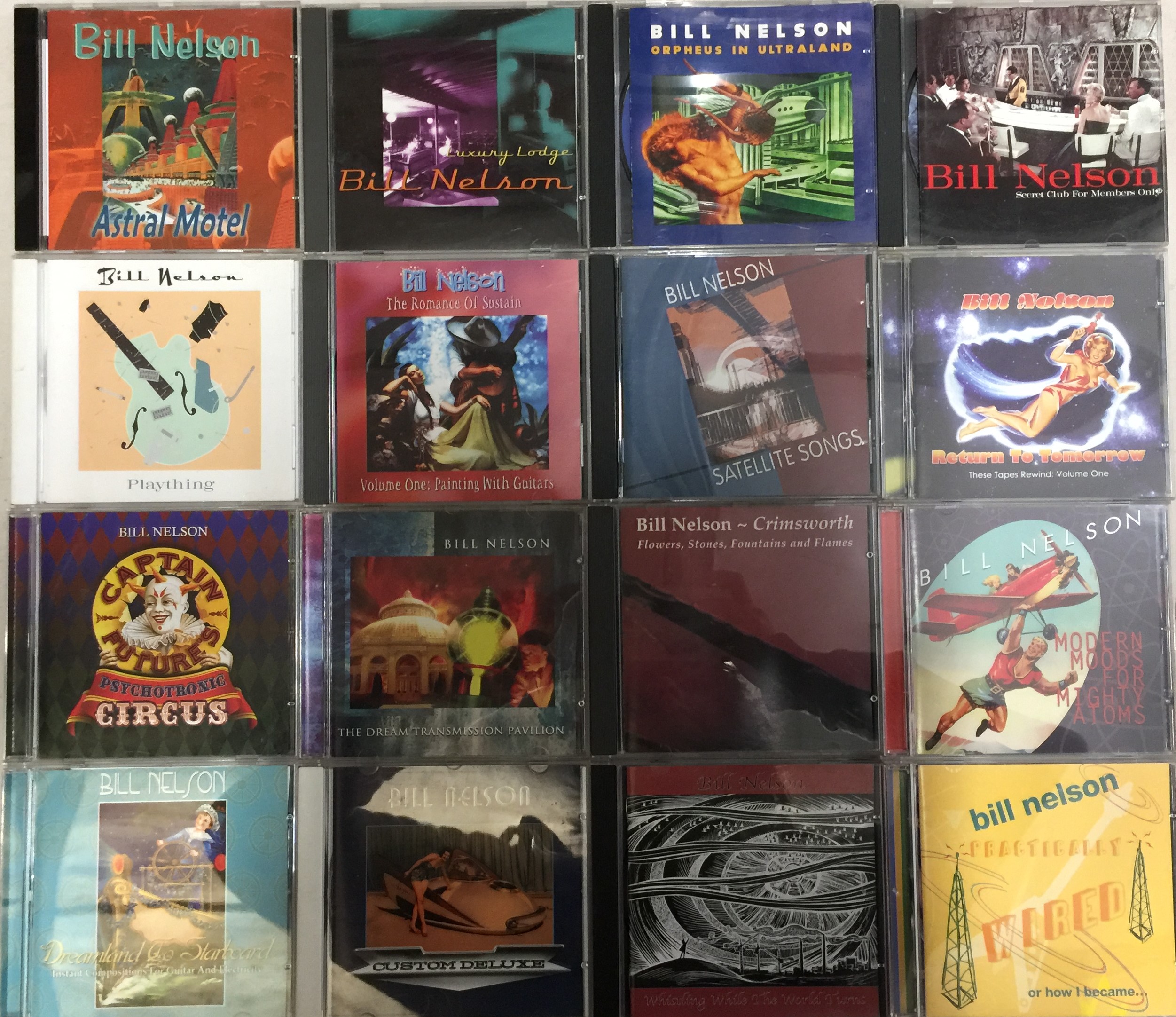 Lot 956 - BILL NELSON - CD / CD BOX SETS COLLECTION