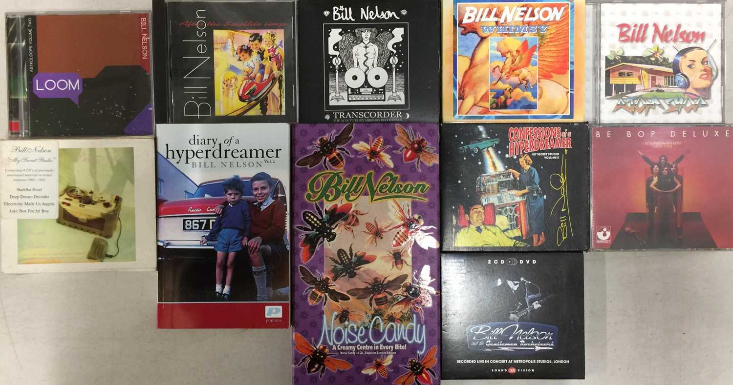 Lot 956 - BILL NELSON - CD / CD BOX SETS COLLECTION