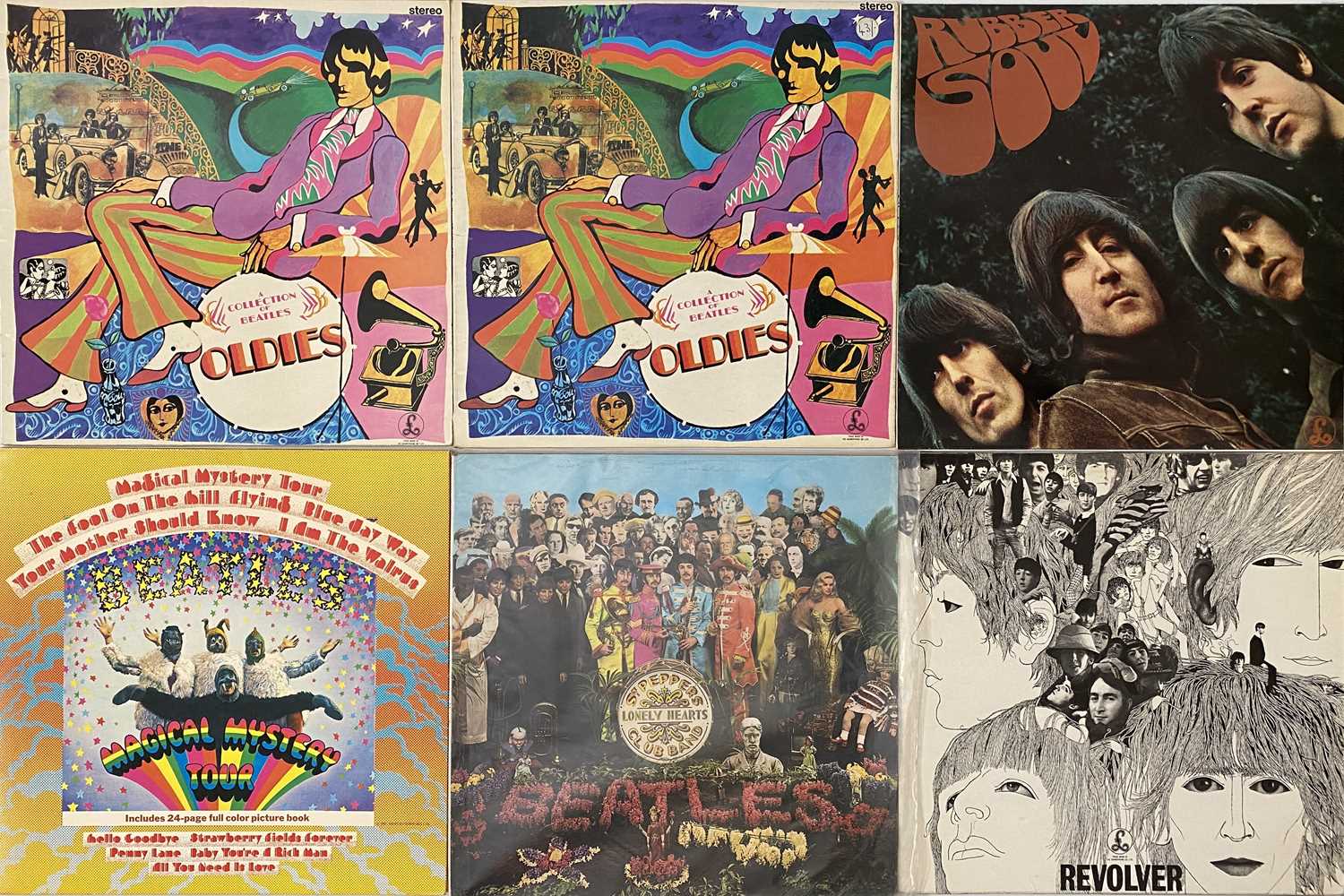 Lot 1029 - THE BEATLES - UK REISSUE LPs (2 EMI BOX
