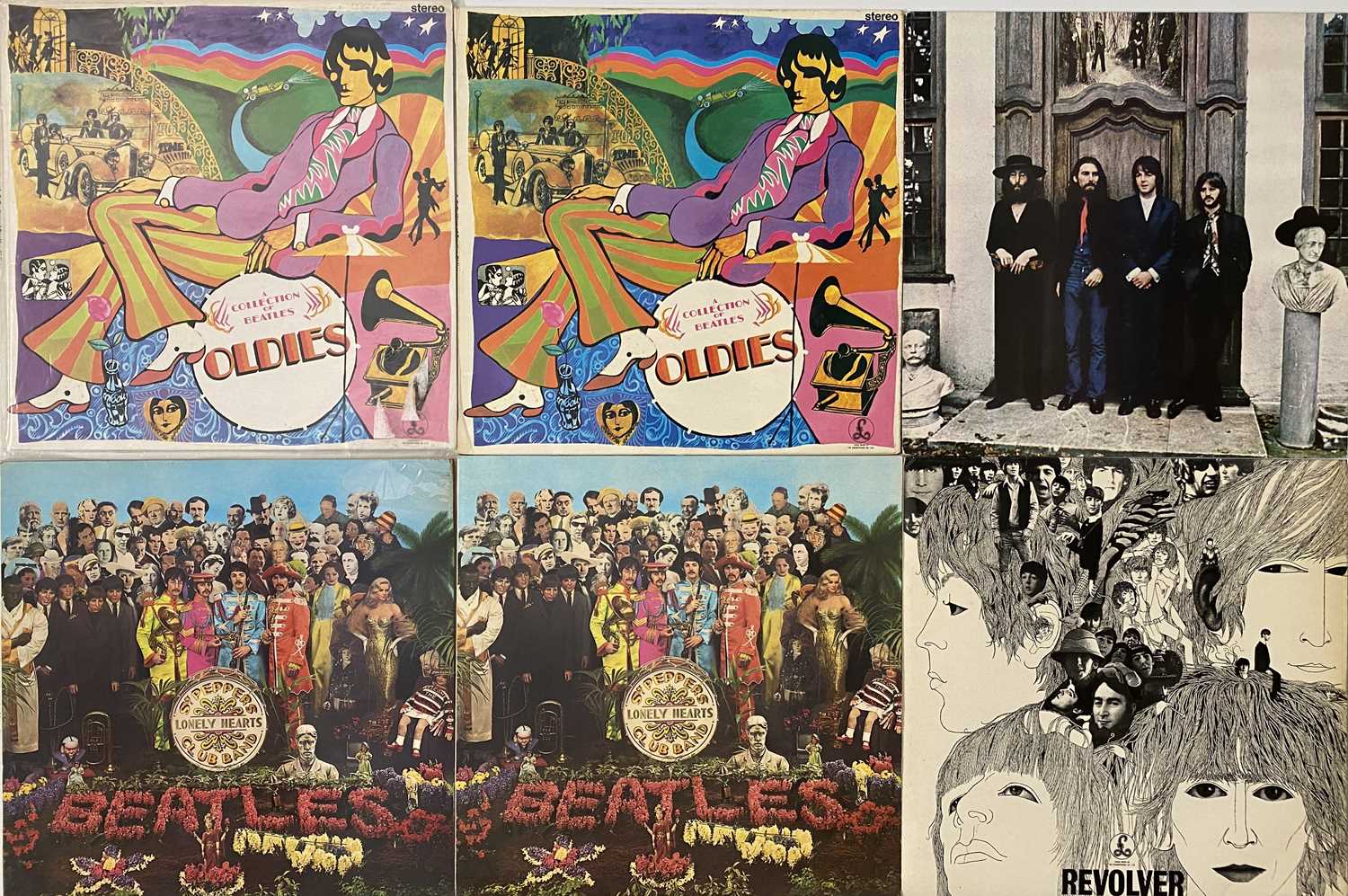 Lot 1030 - THE BEATLES - UK REISSUE LPs (2 EMI BOX