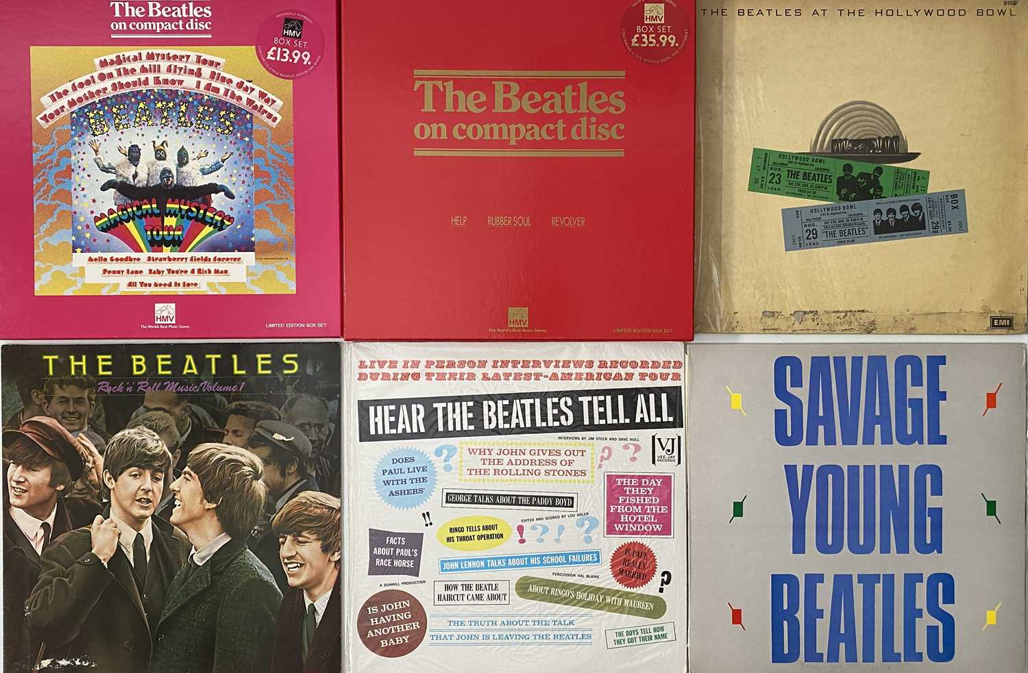Lot 1033 - THE BEATLES - REISSUE/ COMPILATION LPs (INC